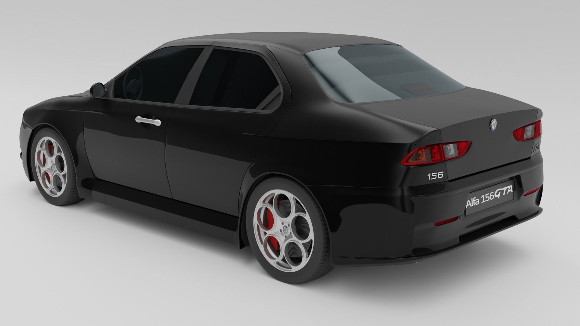 Alfa Romeo 156 GTA 3D model | CGTrader