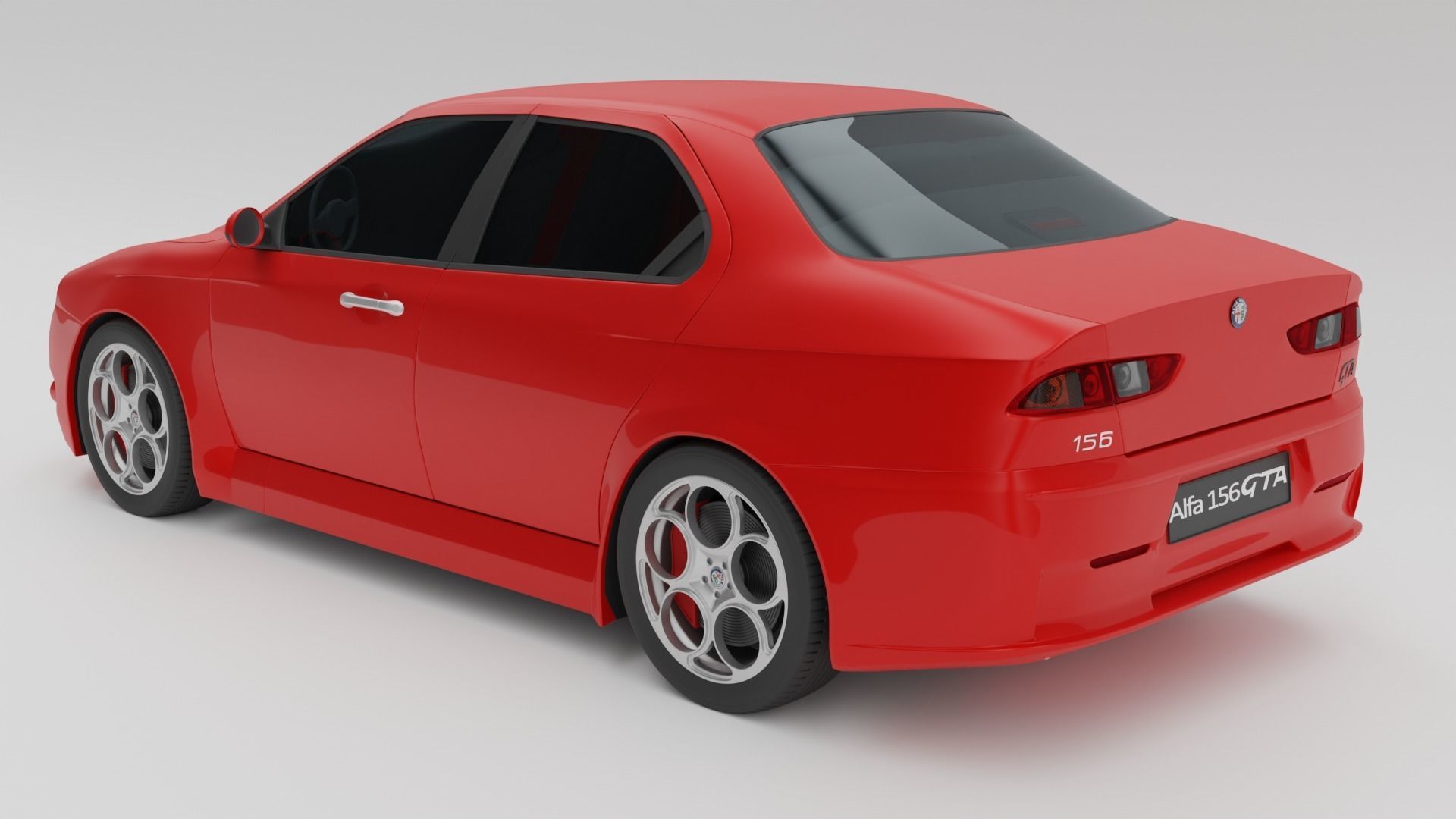 Alfa Romeo 156 GTA 3D model | CGTrader
