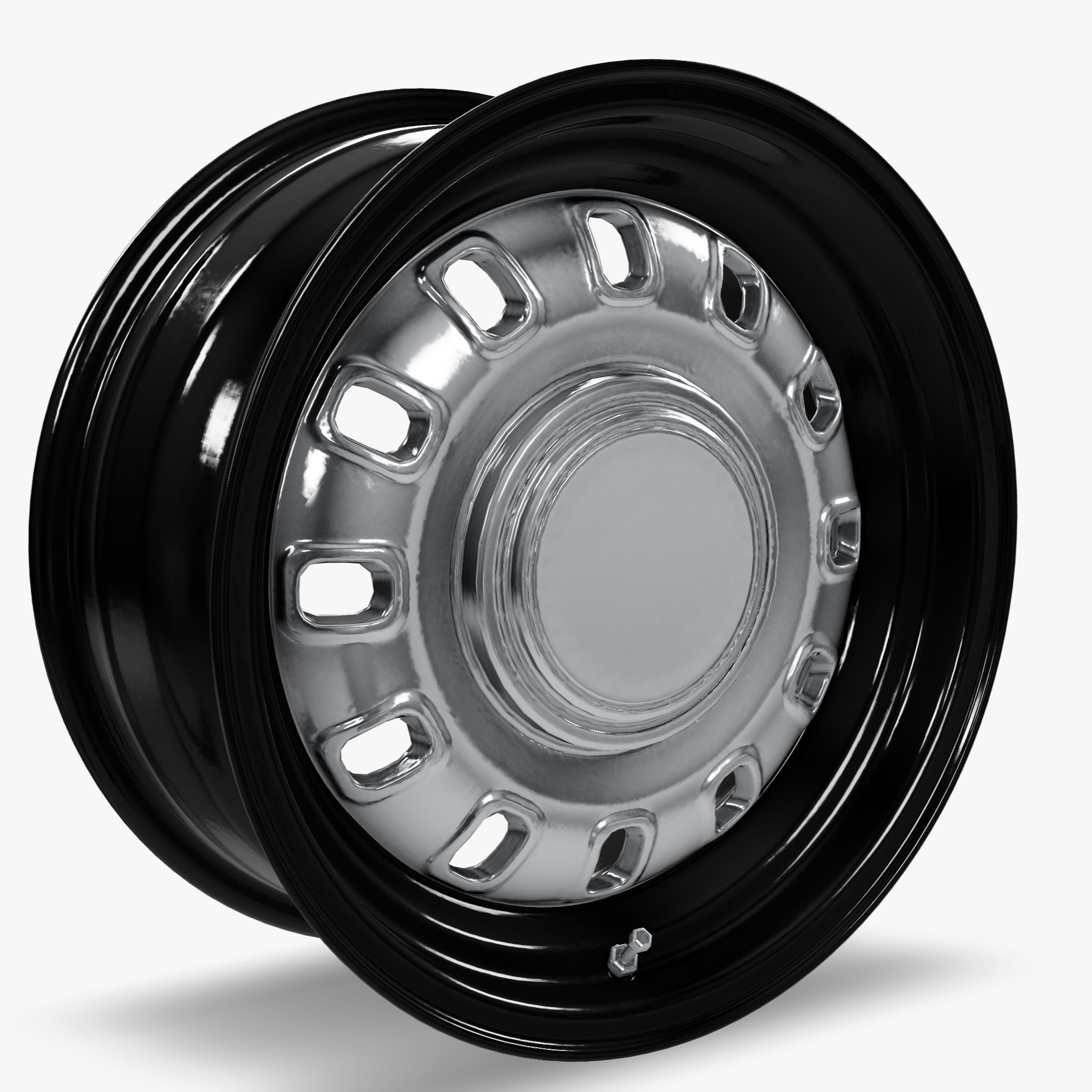 3D model Wheel Vintiques Styled Steel Wheel Original Style VR / AR ...