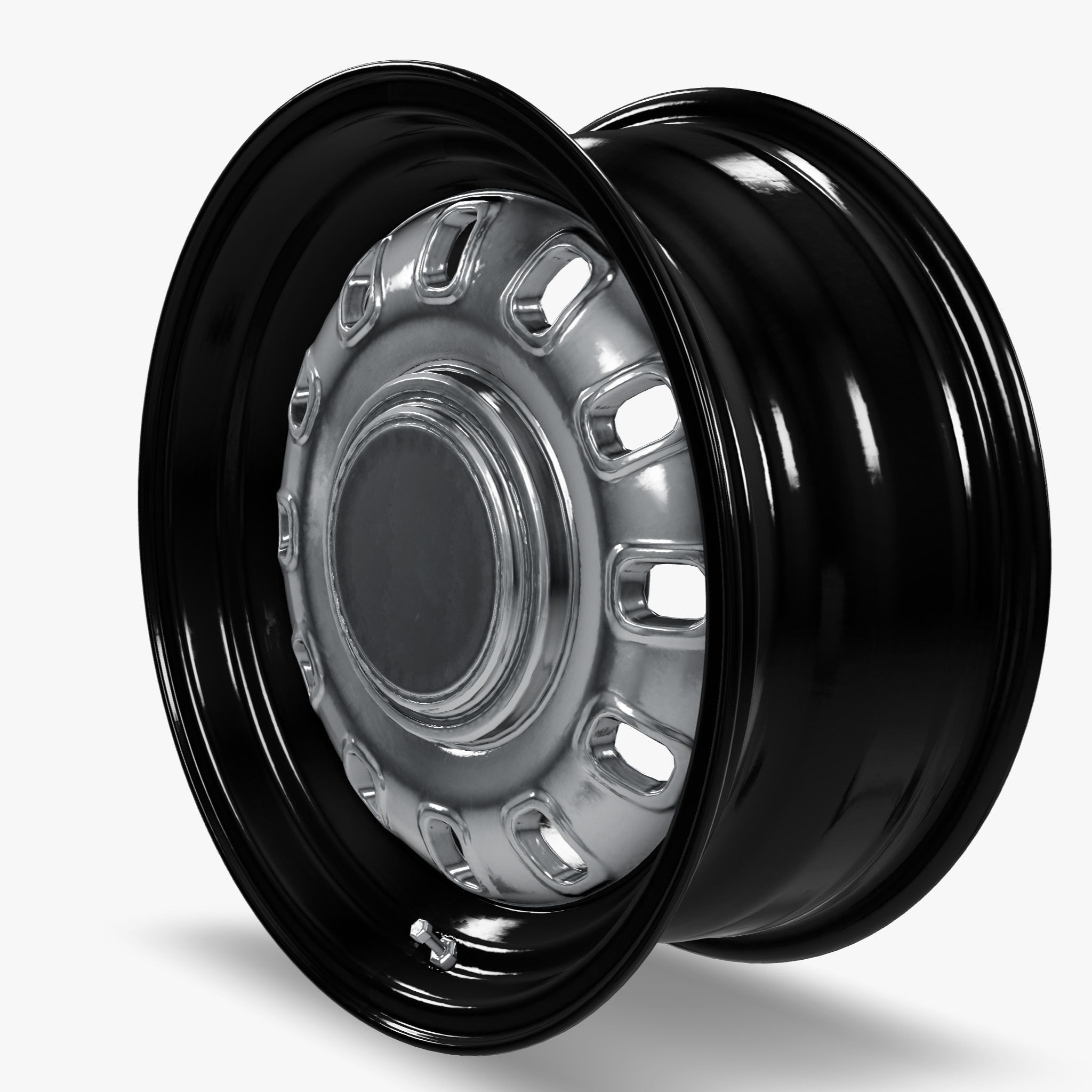 3D model Wheel Vintiques Styled Steel Wheel Original Style VR / AR ...