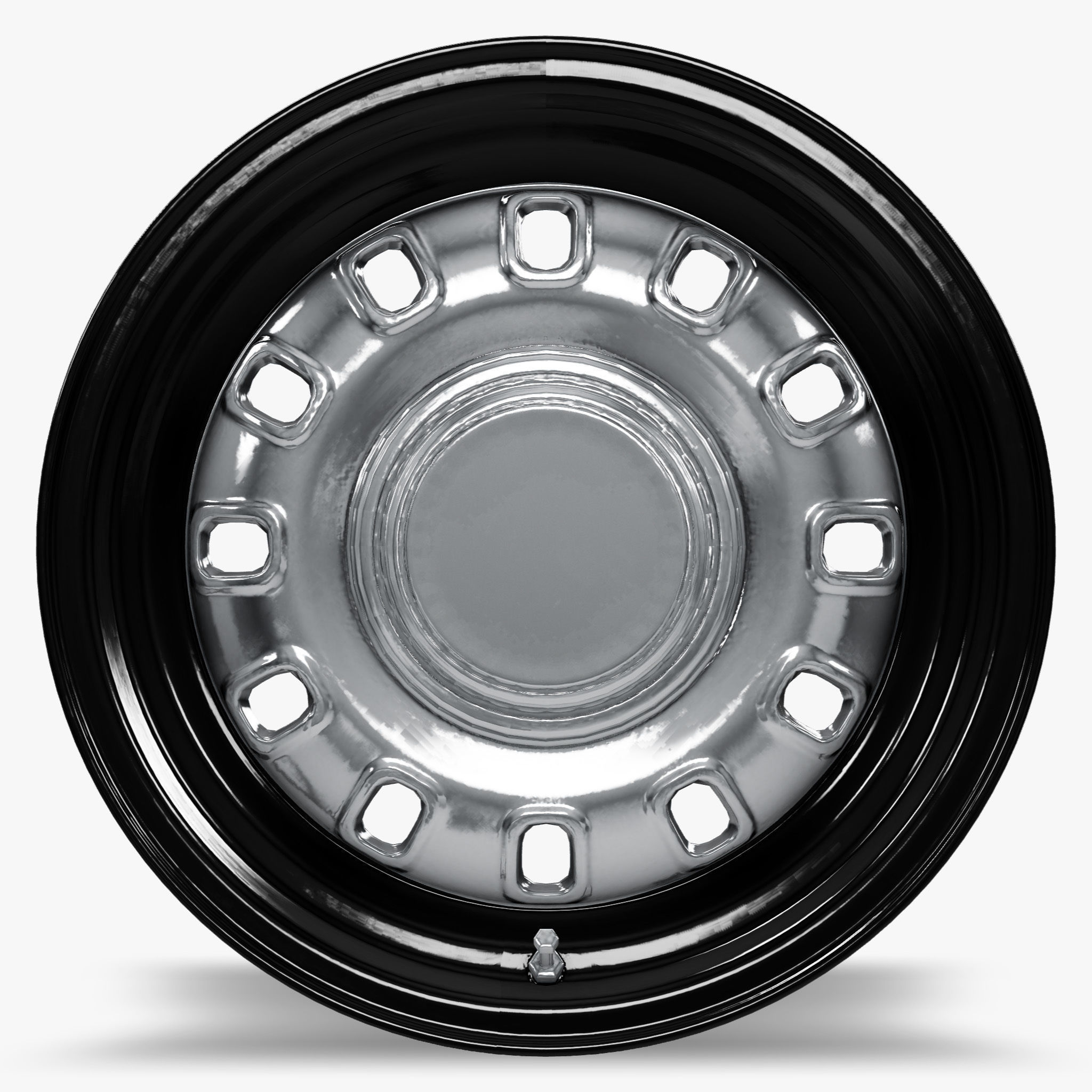 3D model Wheel Vintiques Styled Steel Wheel Original Style VR / AR ...