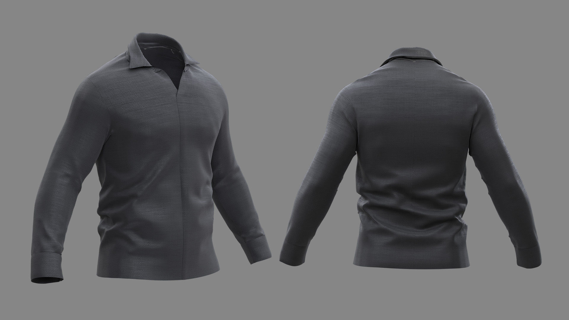 Male Shirt free 3D model | CGTrader