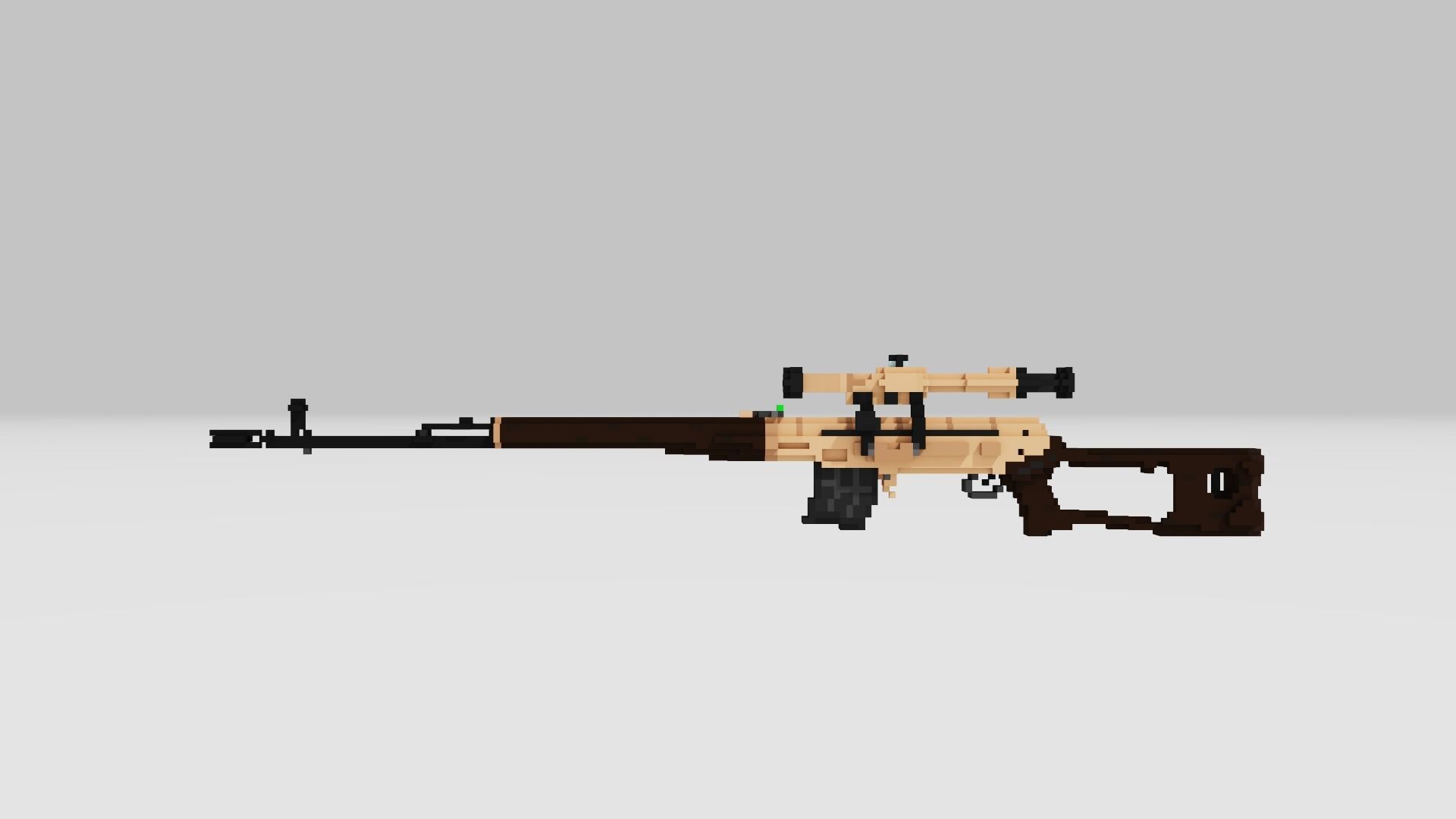 SVD voxel 3D model | CGTrader