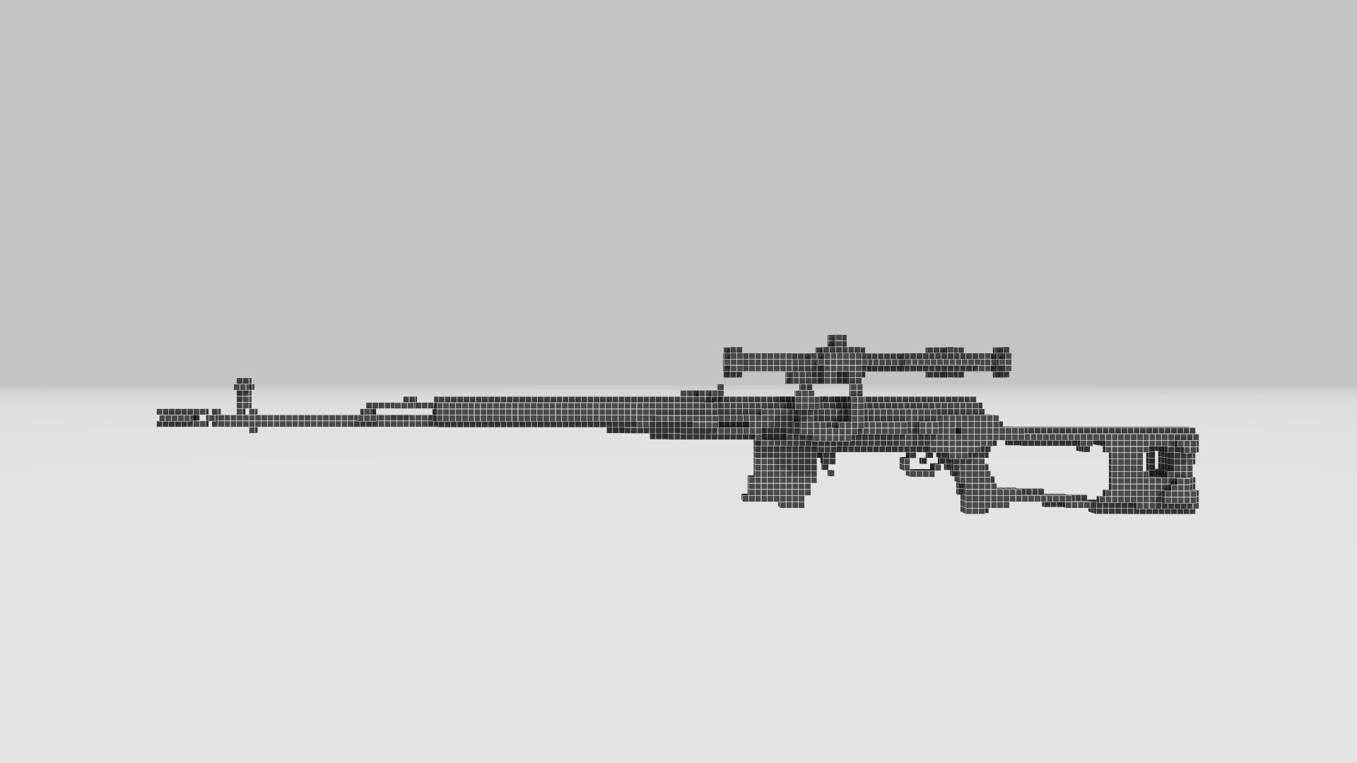 SVD voxel 3D model | CGTrader