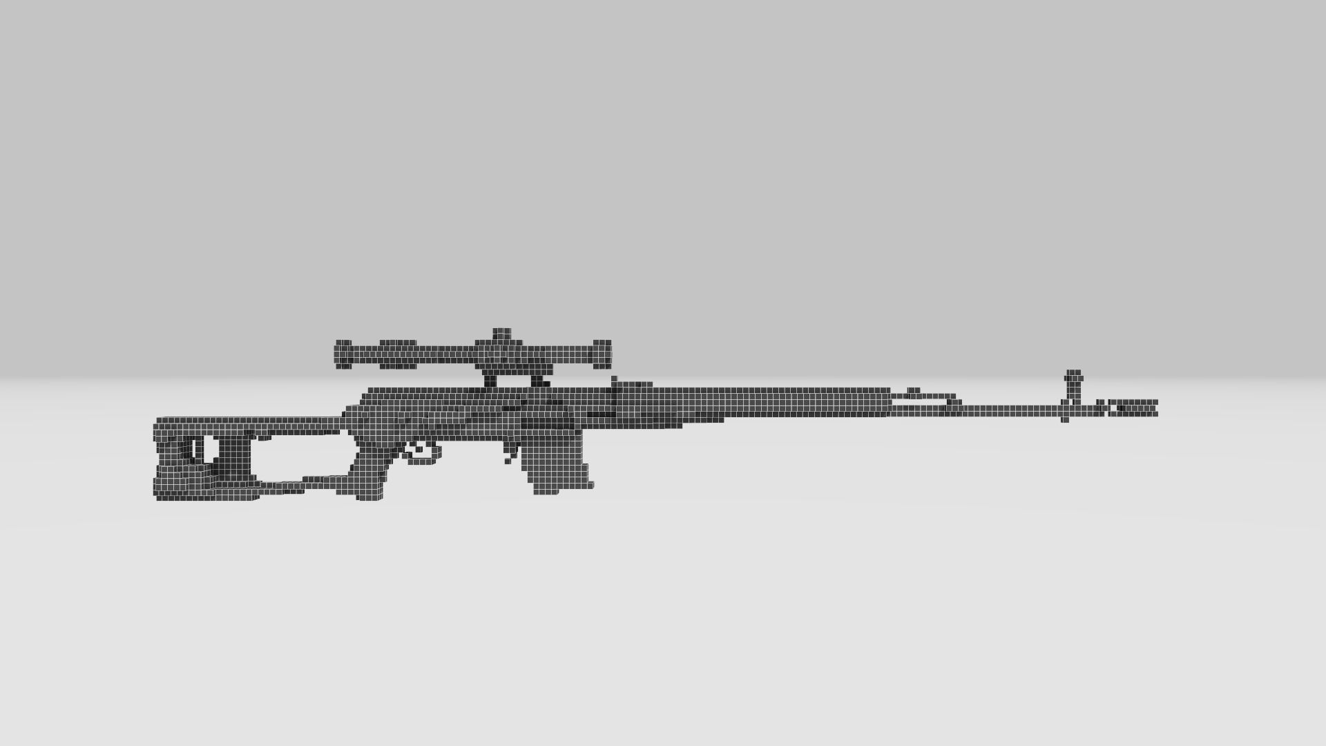 SVD voxel 3D model | CGTrader