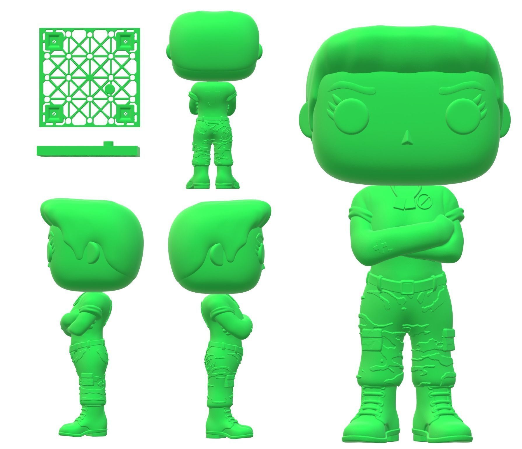 3D Print Model All Funko briefing Aliens Colonial Marine USCM 3D model ...
