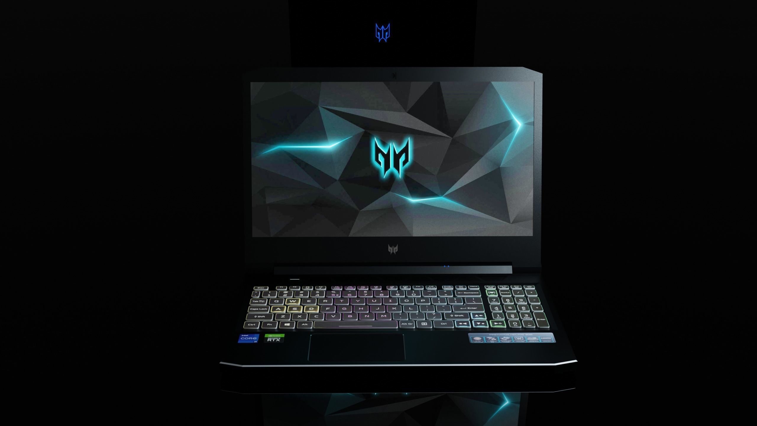 Laptop Acer Predator Helios 300 3D model 3D model | CGTrader