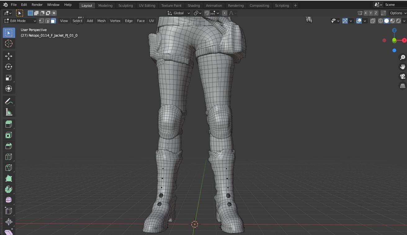 3D model Daemon Girl Base Mesh VR / AR / low-poly | CGTrader