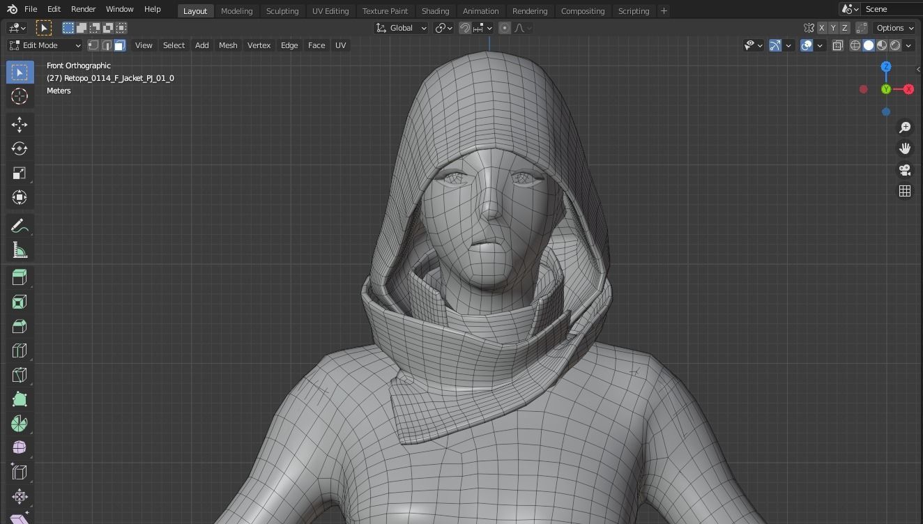 3D model Daemon Girl Base Mesh VR / AR / low-poly | CGTrader