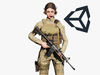3D model Female Soldier Unity VR / AR / low-poly | CGTrader