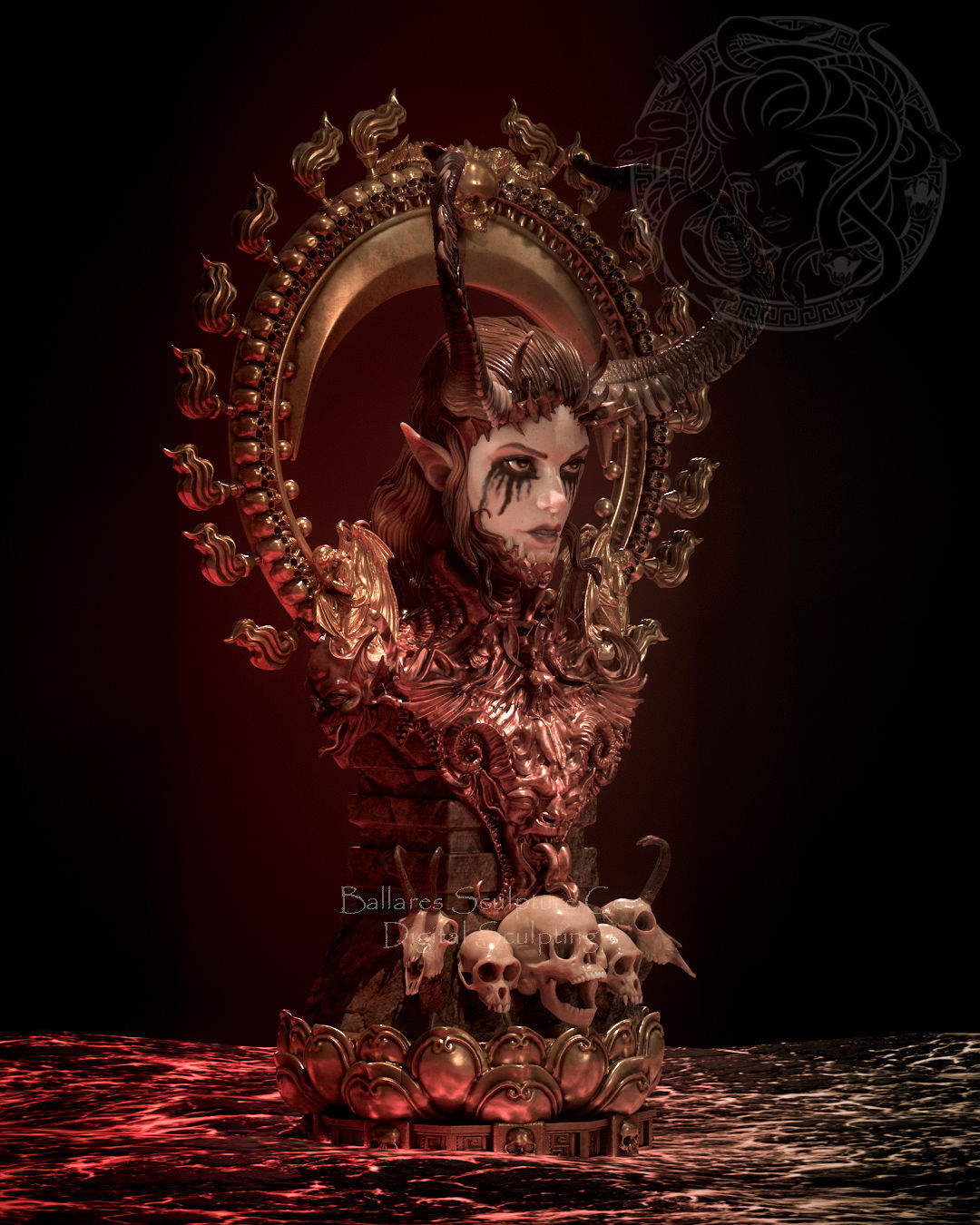 THE GUARDIAN OF GEHENNA BY CREATIVE GEEK MB 3D model 3D printable ...