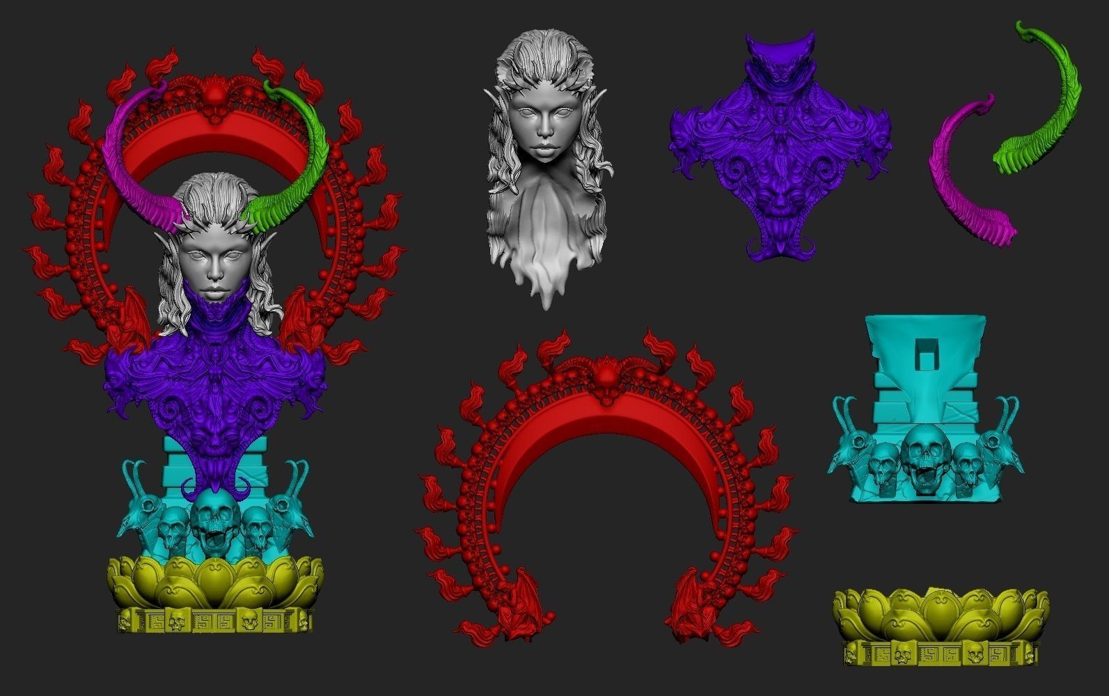 THE GUARDIAN OF GEHENNA BY CREATIVE GEEK MB 3D model 3D printable ...