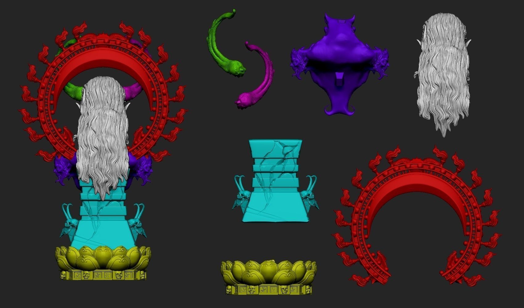 THE GUARDIAN OF GEHENNA BY CREATIVE GEEK MB 3D model 3D printable ...