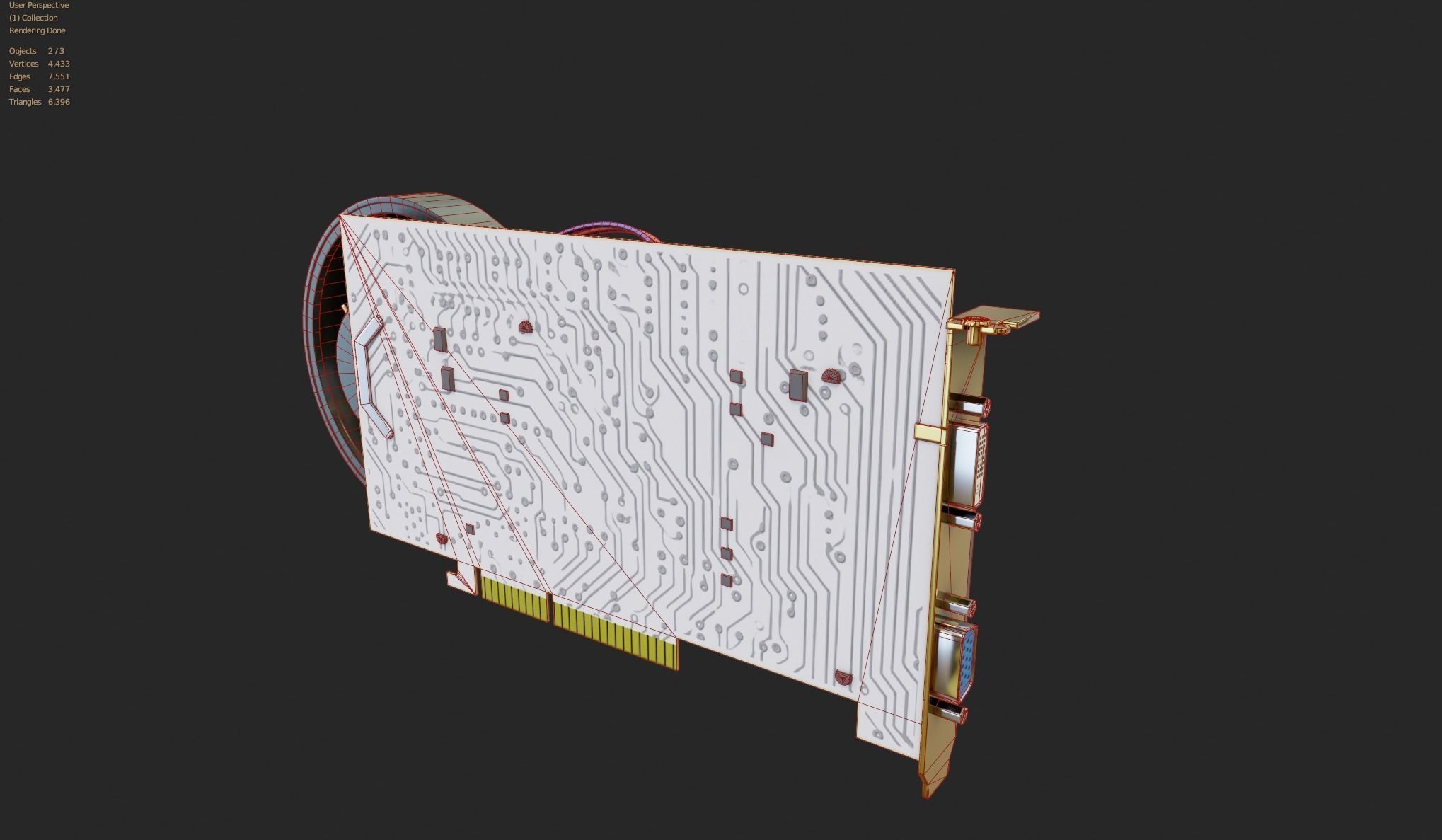 3D model beast vga gpu video card theme graphics card computer part VR ...