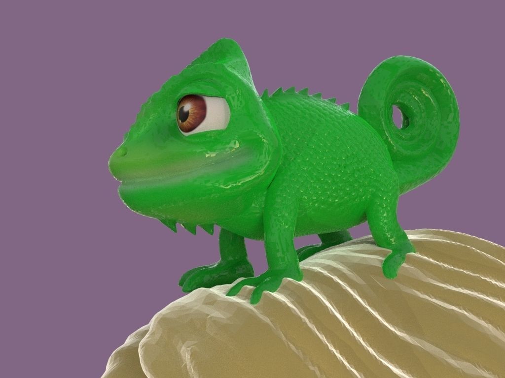 Rapunzel 3D model 3D printable | CGTrader