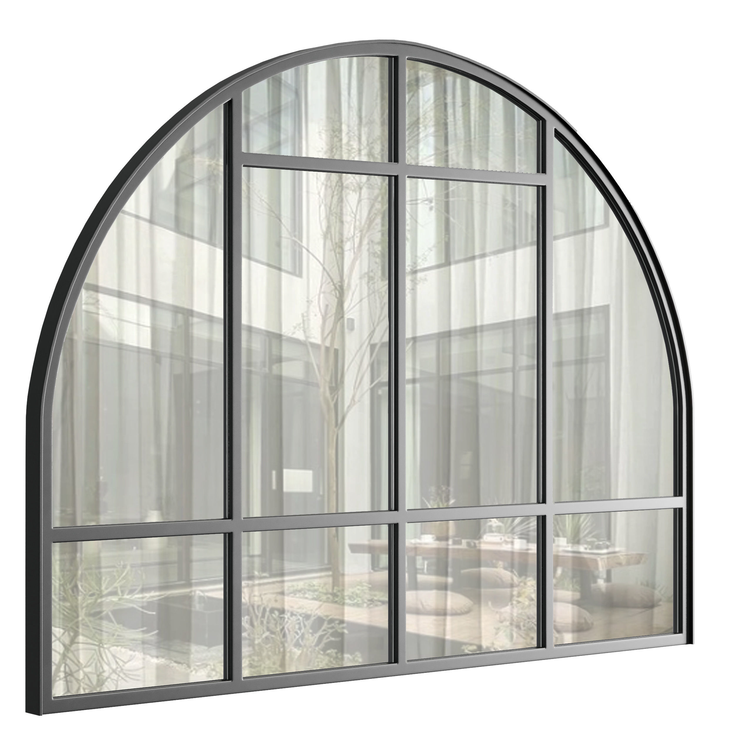 3D model Arched window and entrance door produced by European Window VR ...