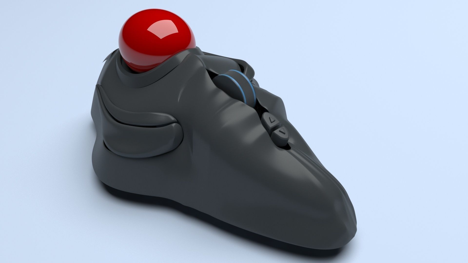 Wireless Trackball 3D model | CGTrader