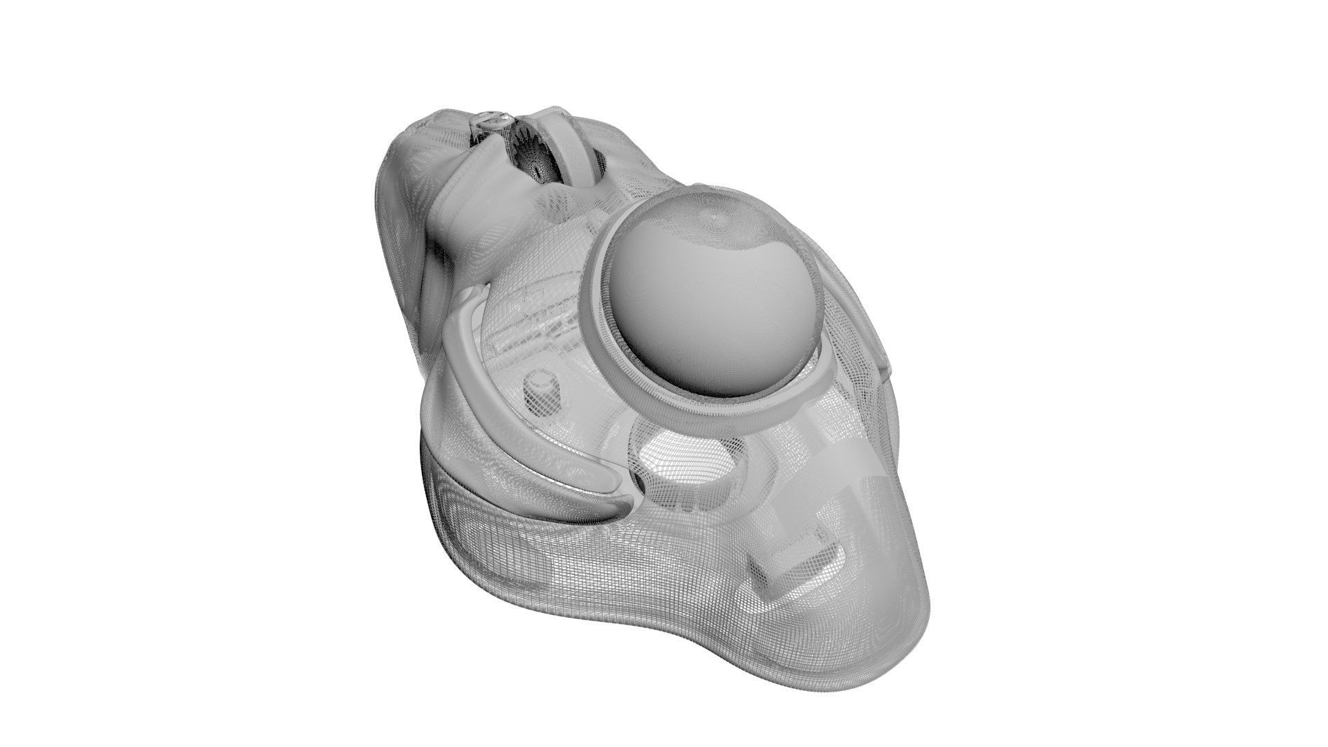 Wireless Trackball 3D model | CGTrader