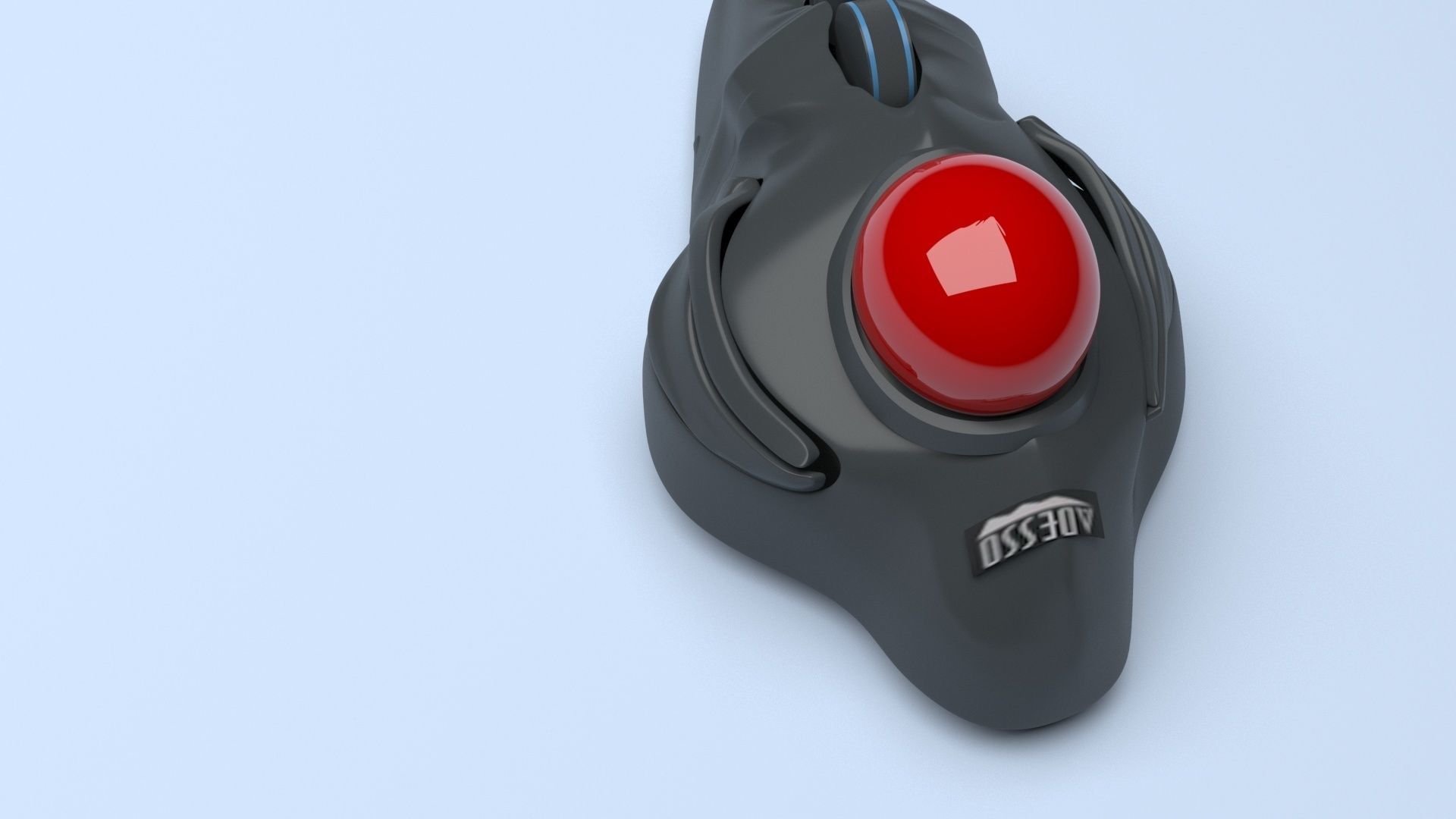 Wireless Trackball 3D model | CGTrader