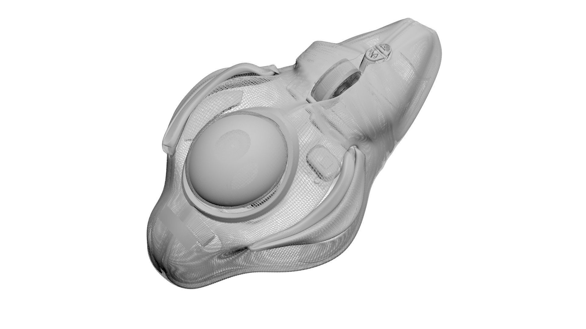 Wireless Trackball 3D model | CGTrader