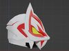 Helmet Kamen rider Geats Mark 9 By GunGT ver 2 free 3D model 3D ...