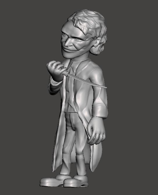 heath ledger with knife in hand 3D model 3D printable | CGTrader