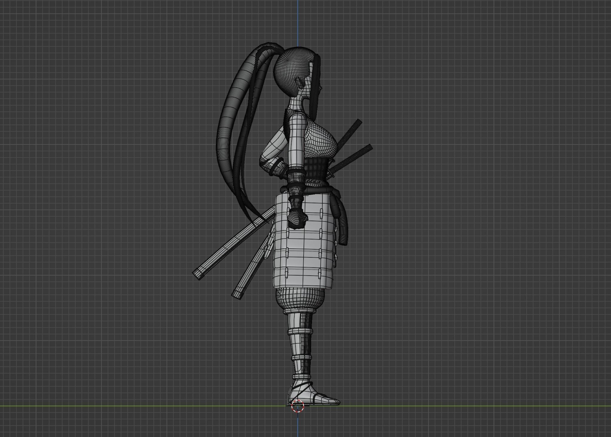Beatrix Amerhauser - Zom 100 3D model rigged | CGTrader