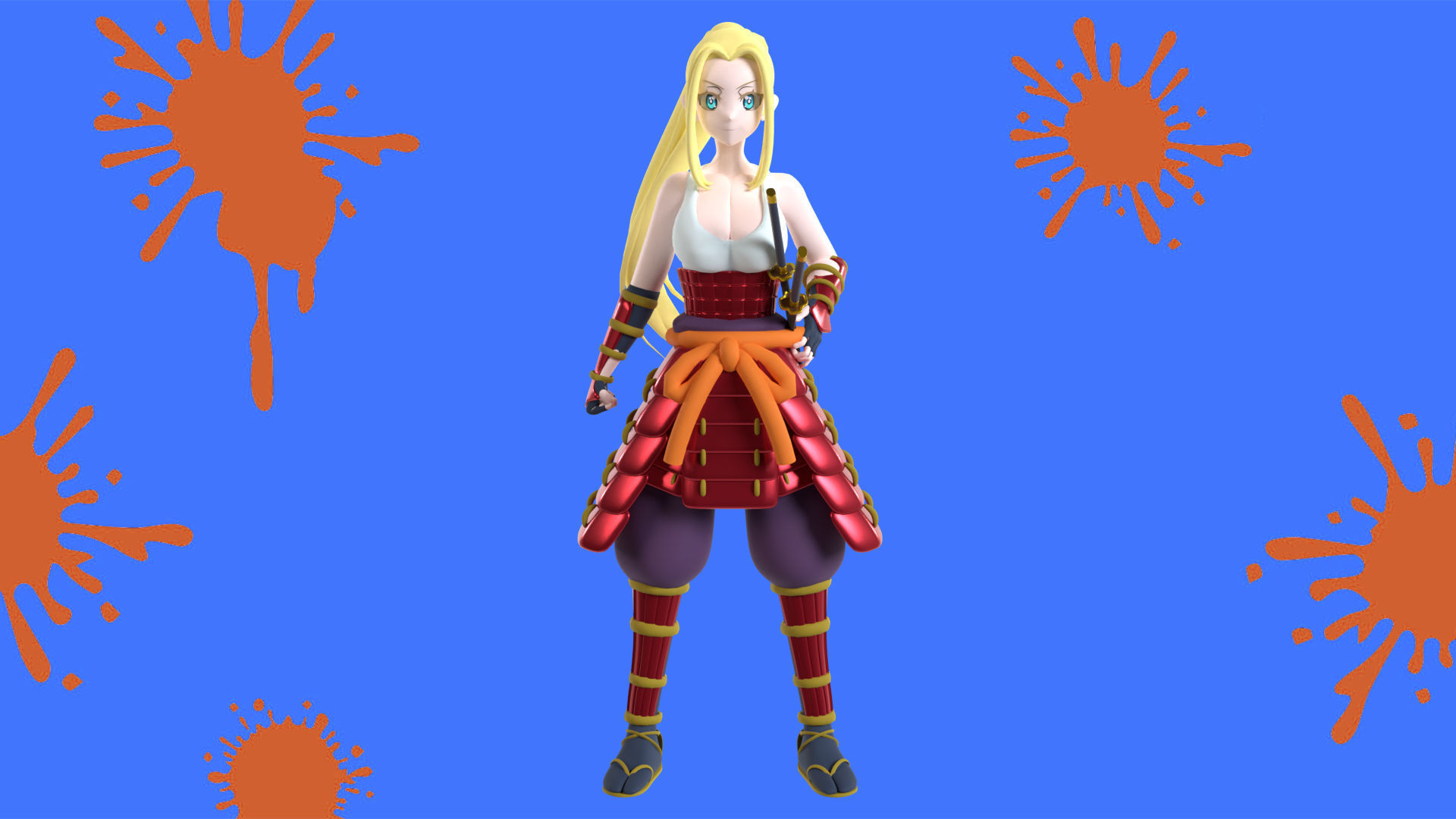 Beatrix Amerhauser Zom 100 3d Model Rigged Cgtrader