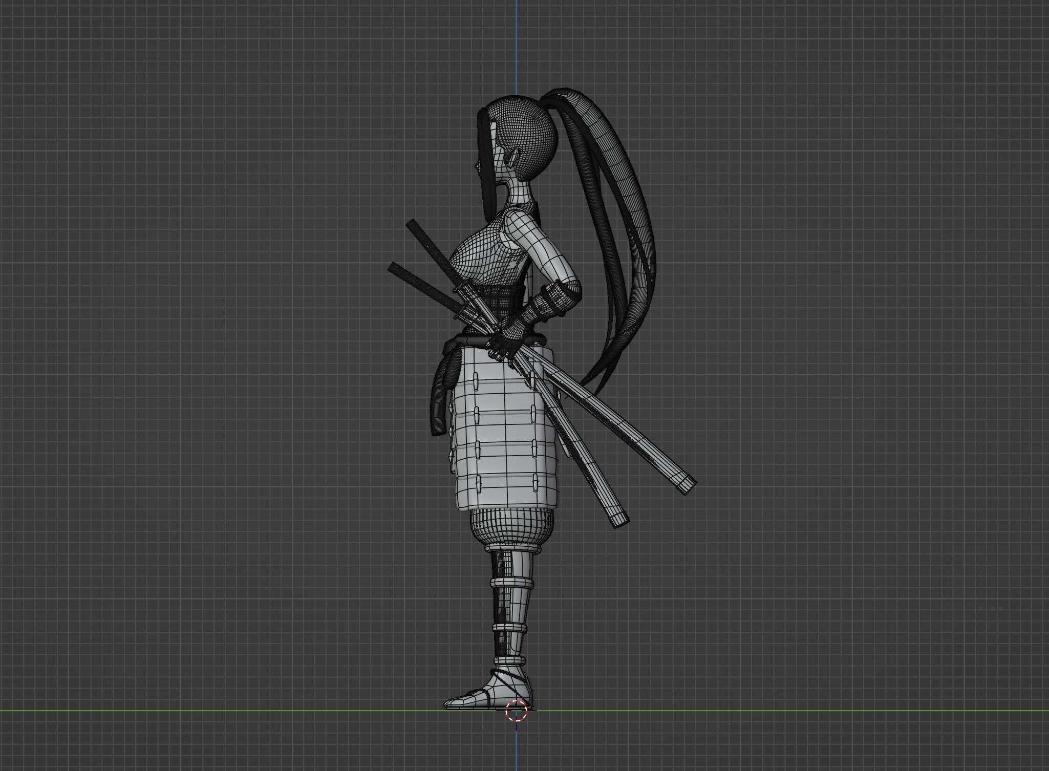 Beatrix Amerhauser - Zom 100 3D model rigged | CGTrader