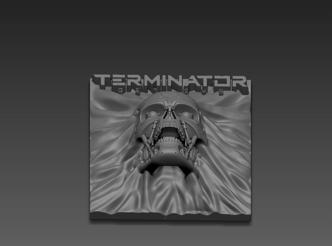 Terminator Genesis panel 3D model 3D printable | CGTrader