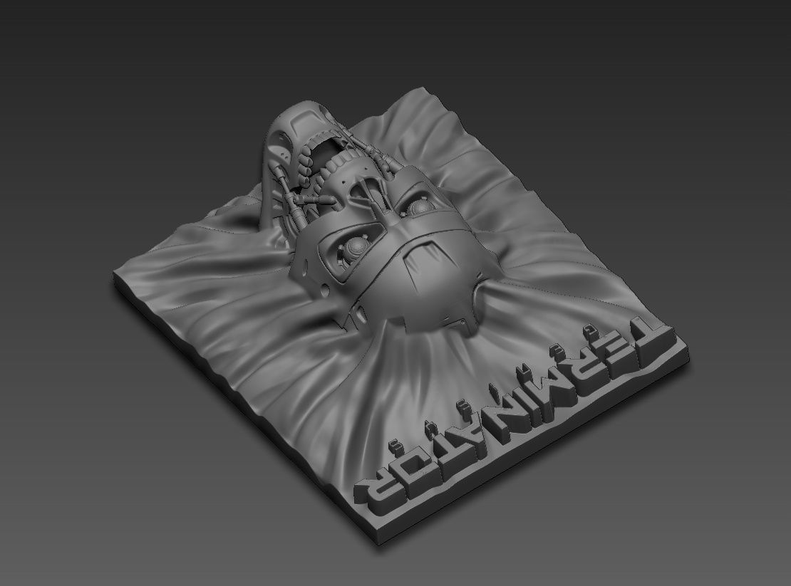 Terminator Genesis panel 3D model 3D printable | CGTrader
