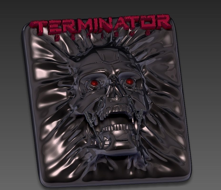 Terminator Genesis panel 3D model 3D printable | CGTrader