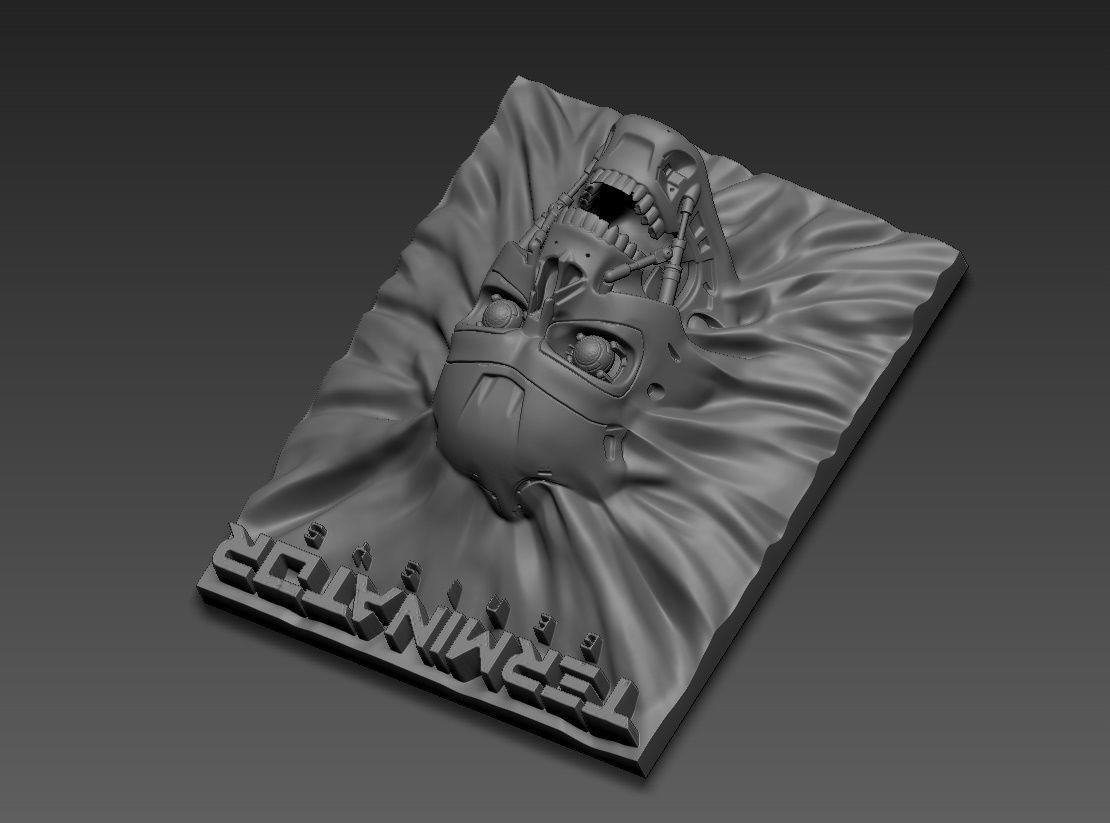 Terminator Genesis panel 3D model 3D printable | CGTrader