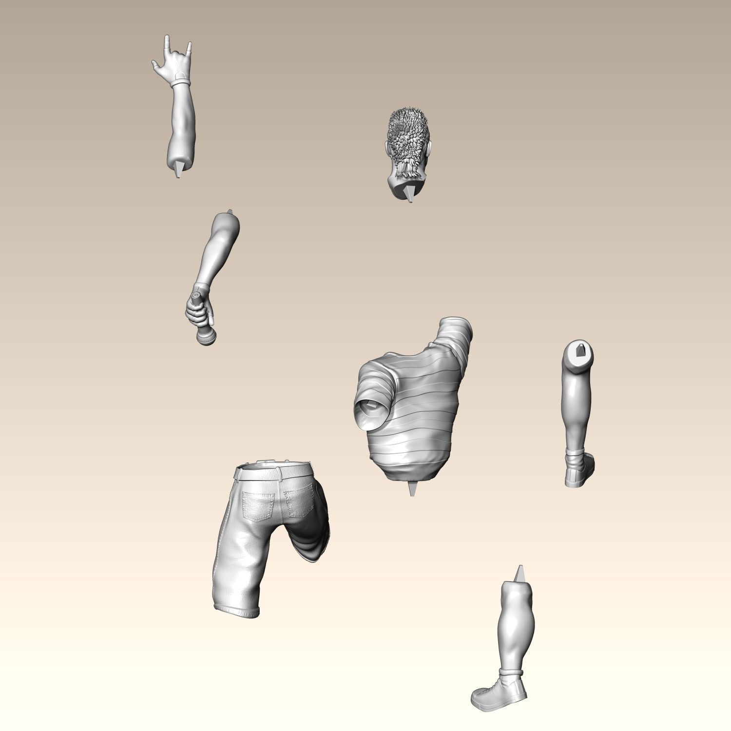 Knyaz Andrey Knyazev STL 3D model 3D printable | CGTrader