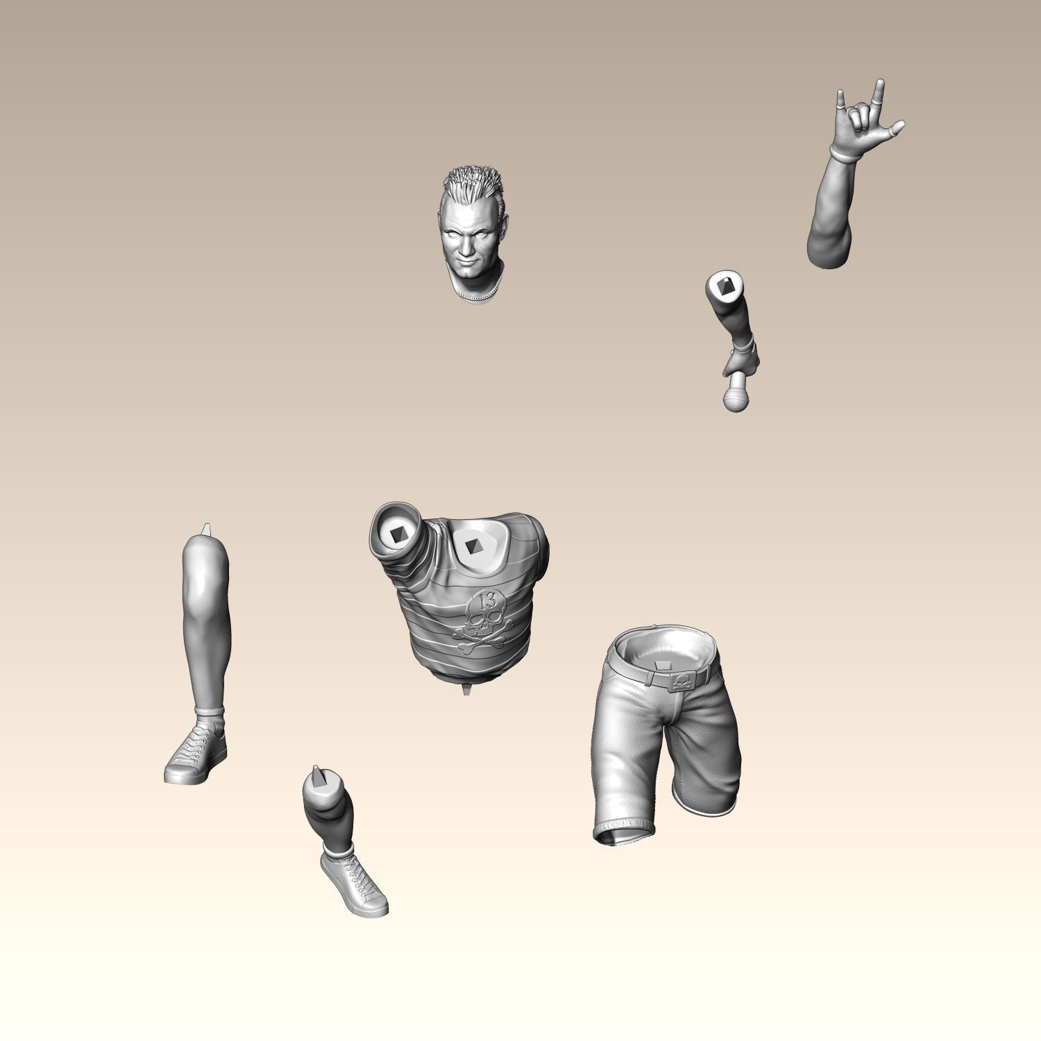 Knyaz Andrey Knyazev STL 3D model 3D printable | CGTrader