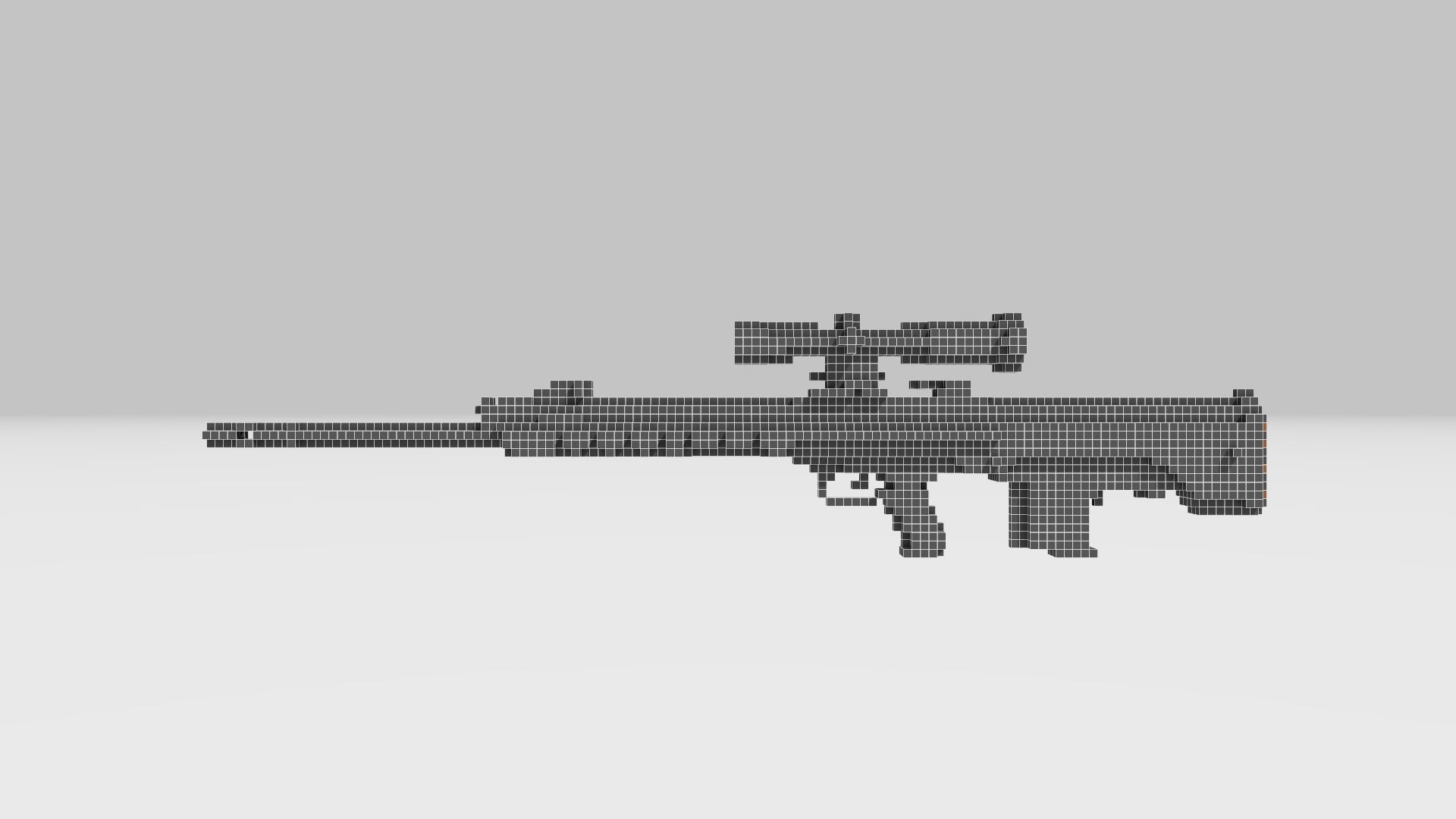 QBU 88 voxel 3D model | CGTrader