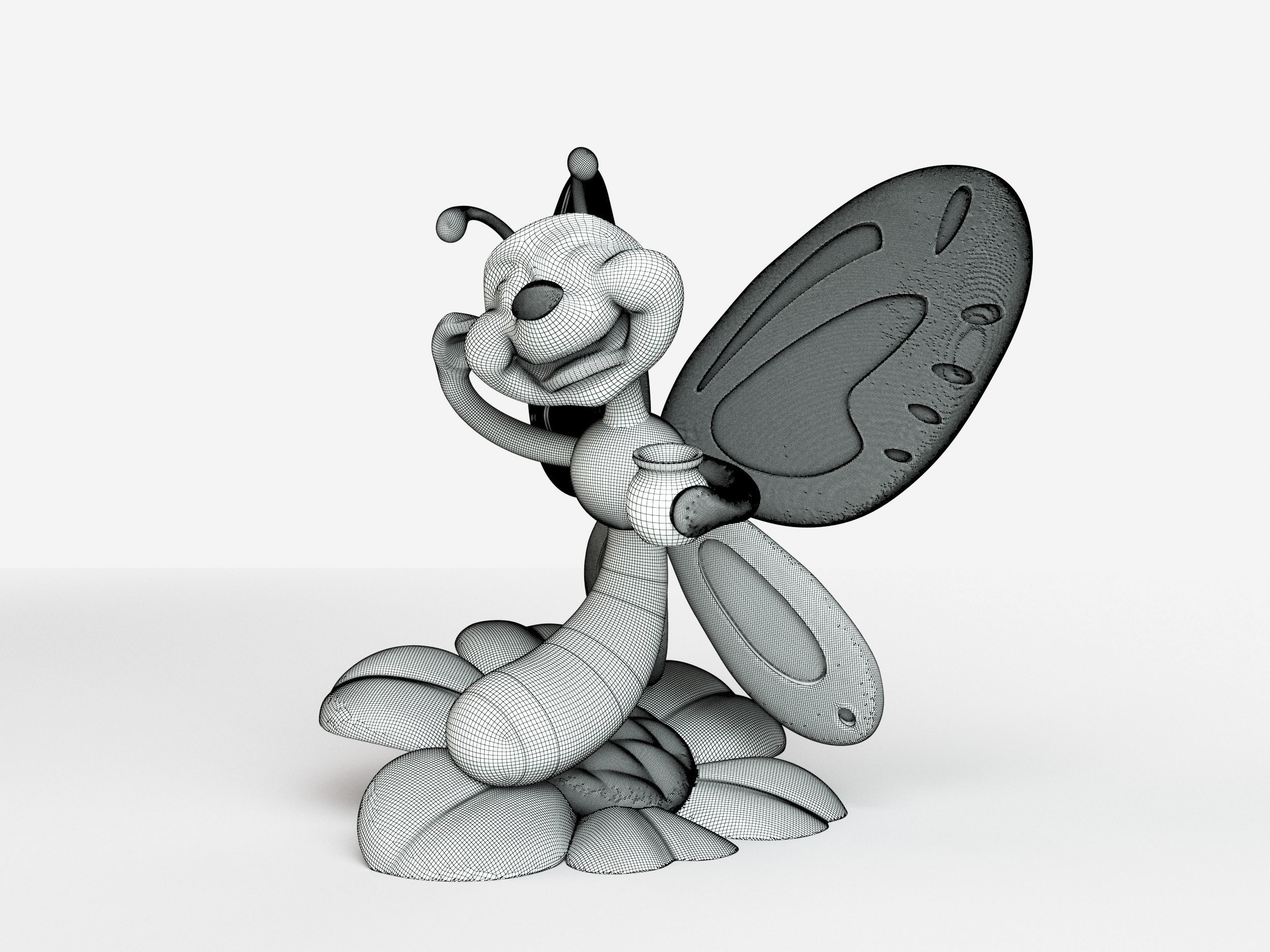 Bee 3D print model 3D model 3D printable | CGTrader