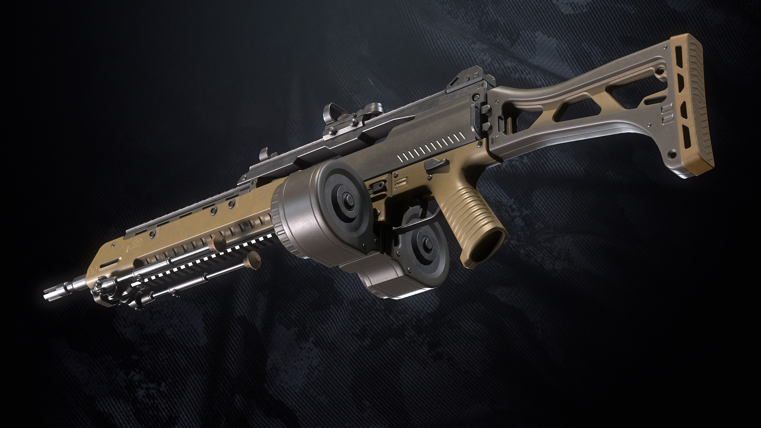 3D model GM 63 Assault Rifle VR / AR / low-poly | CGTrader