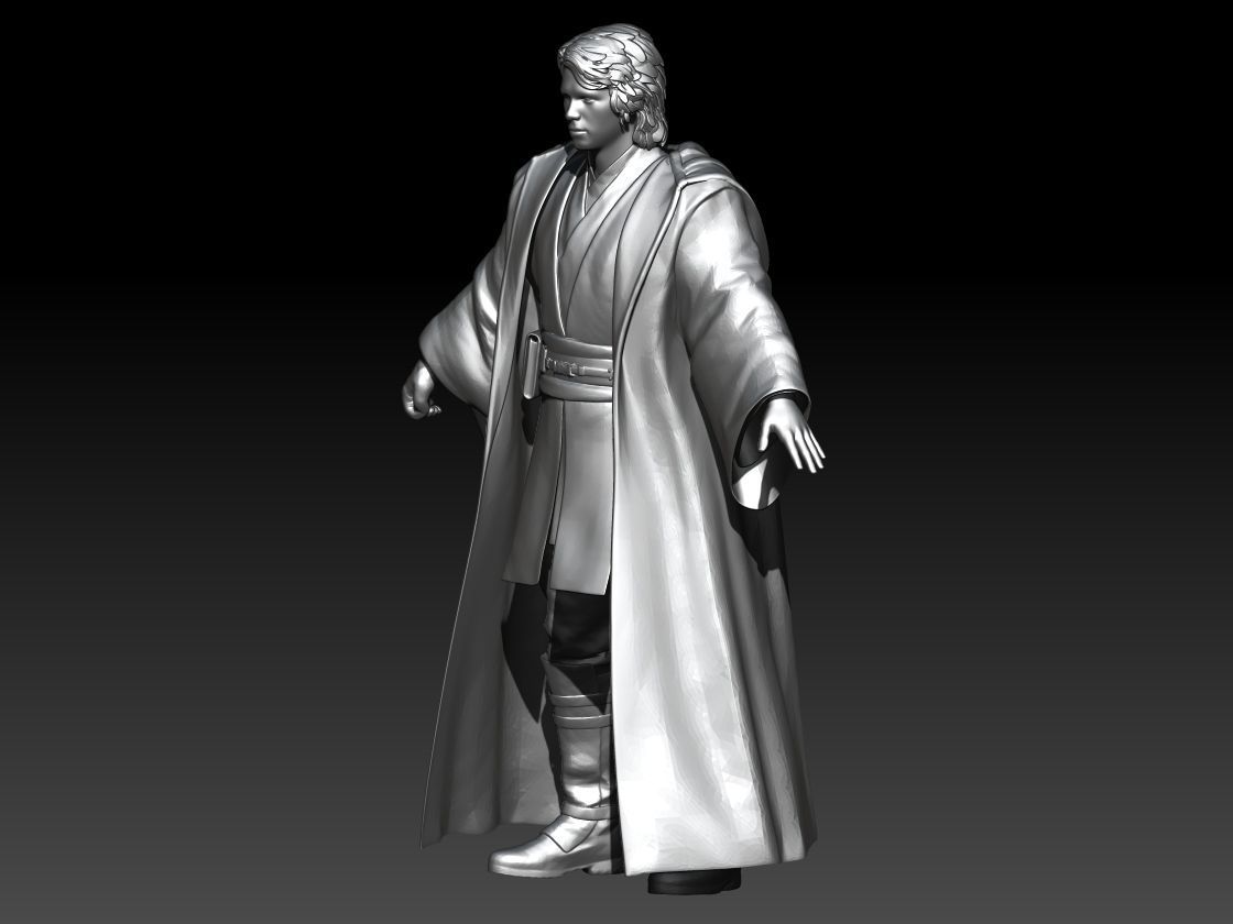 anakin skywalker 3D model 3D printable | CGTrader