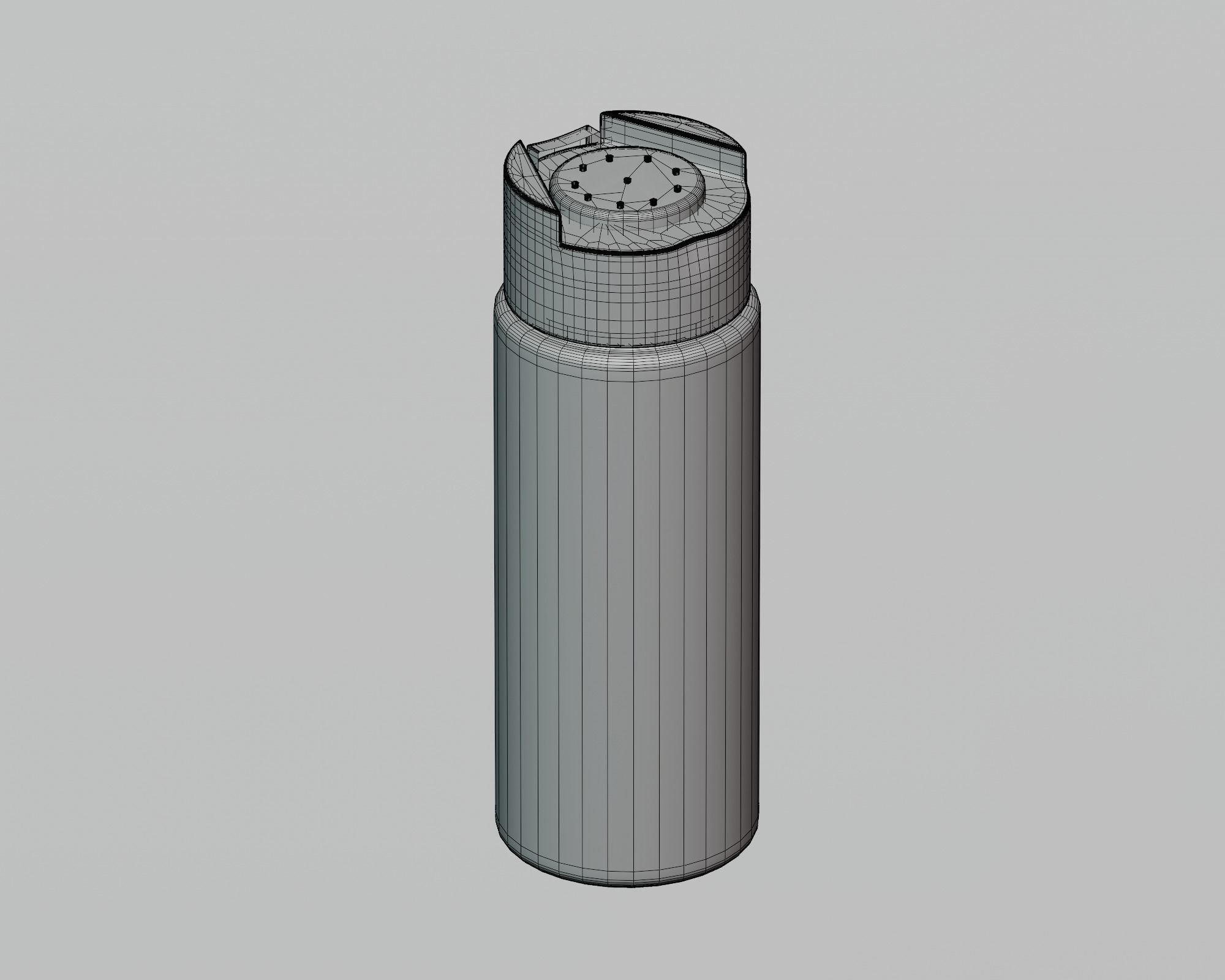 3D model Powder bottle model VR / AR / low-poly | CGTrader