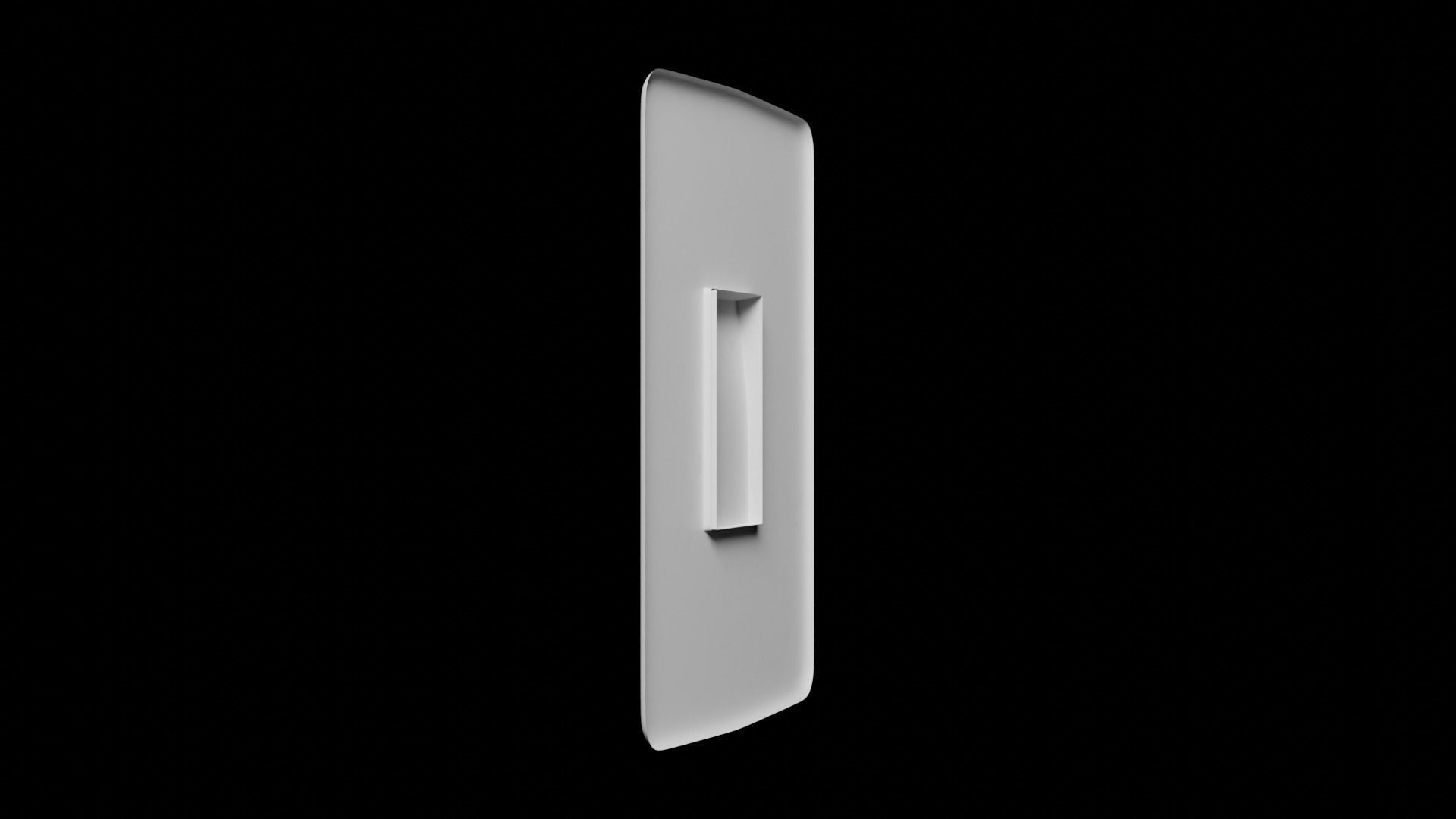 Simple Light Switch 3D model | CGTrader