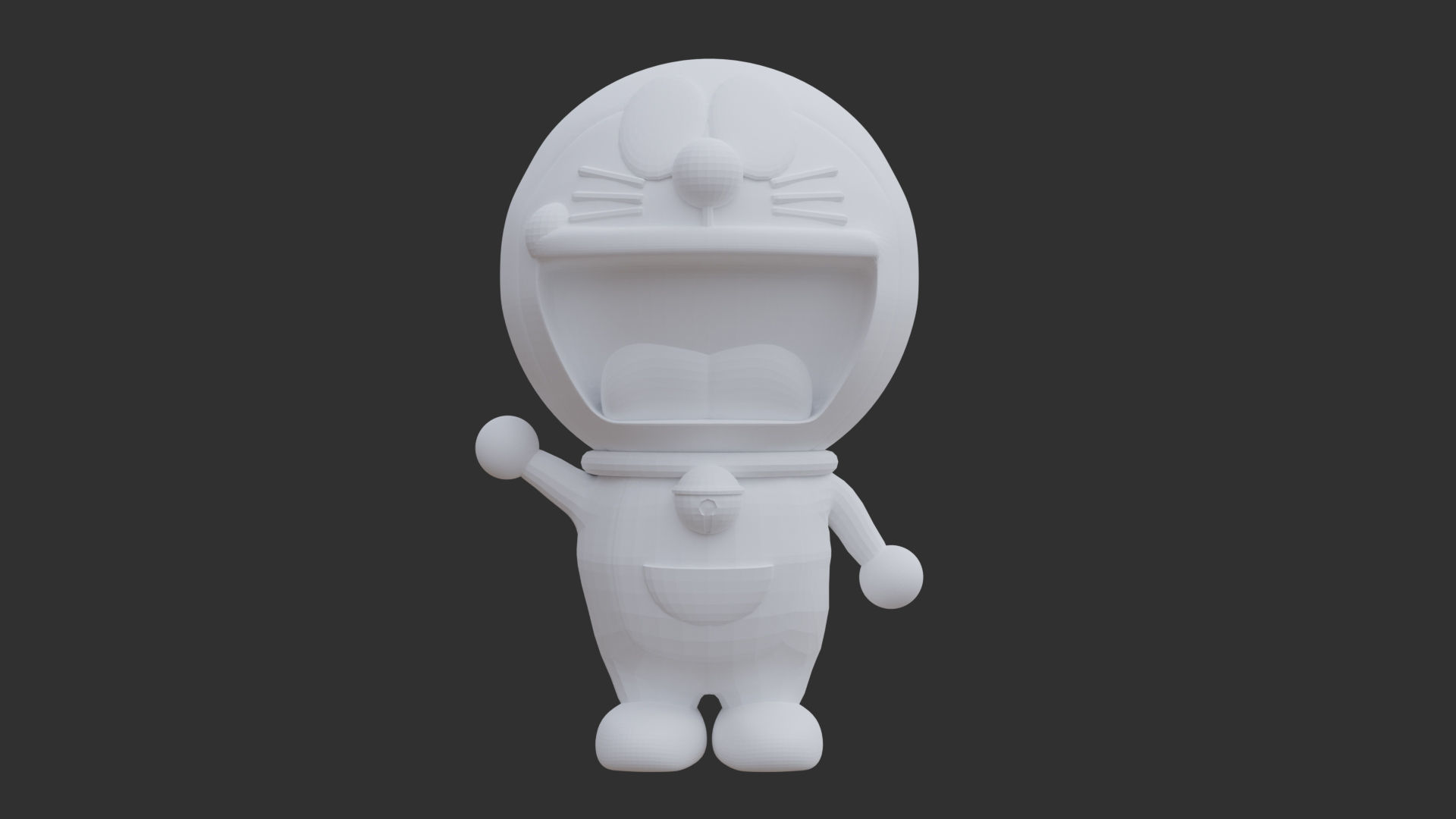 Doraemon 3D print 3D model 3D printable | CGTrader
