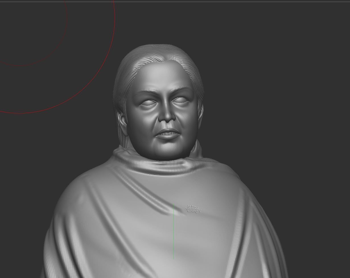 Female miniature 3D model 3D printable | CGTrader