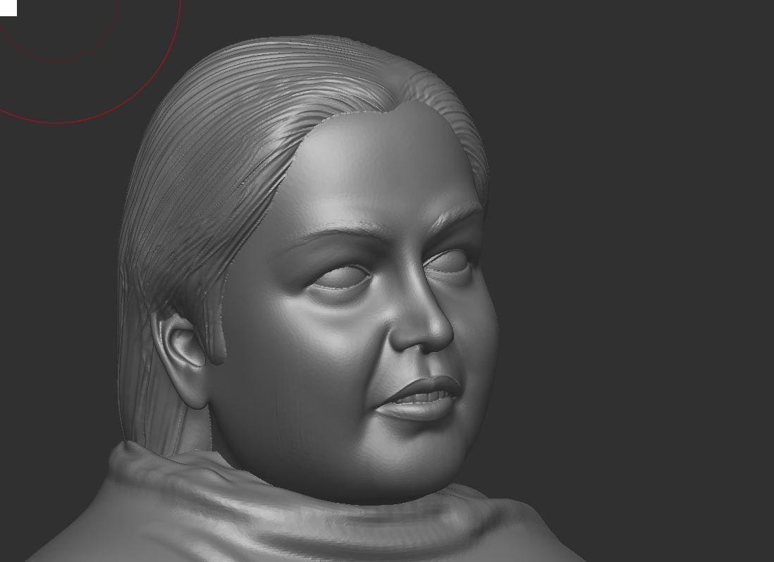 Female miniature 3D model 3D printable | CGTrader