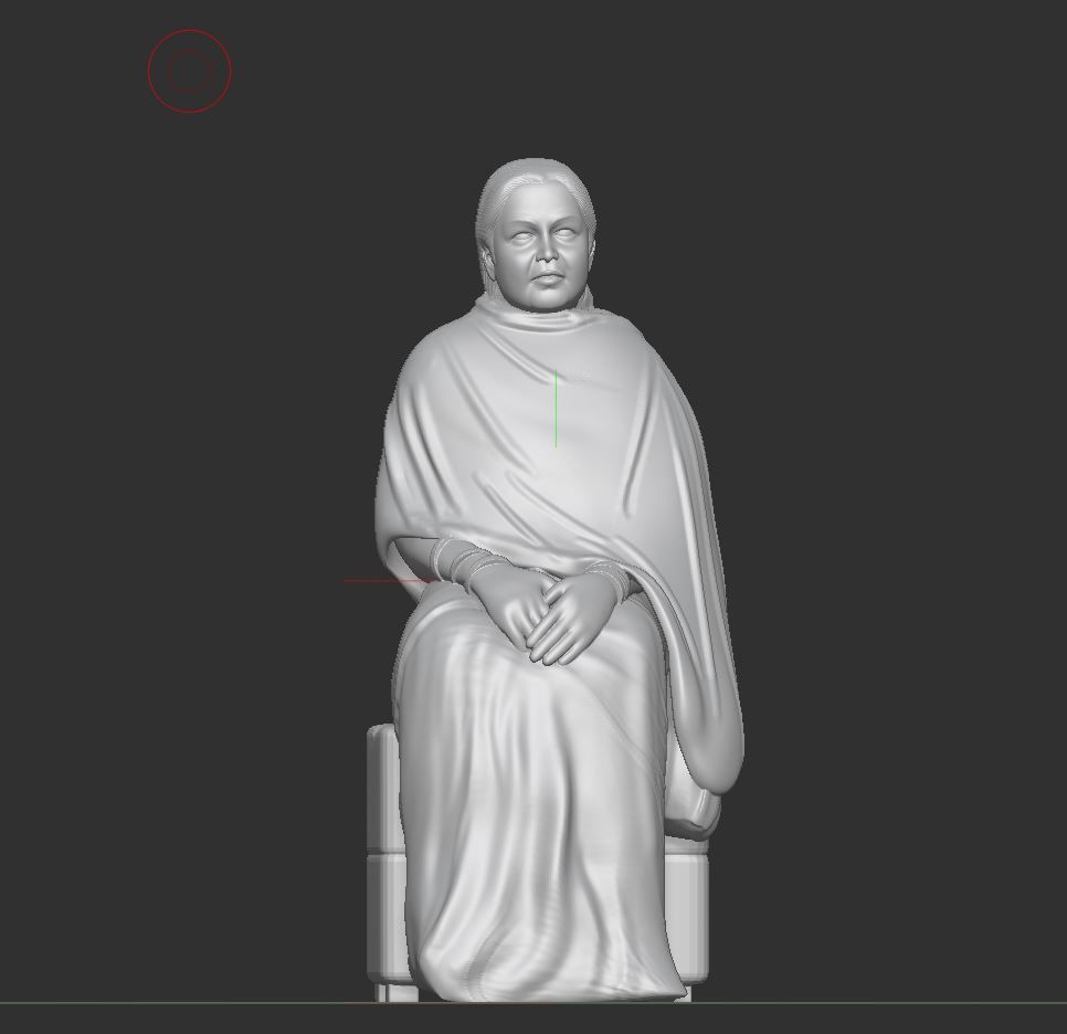 Female miniature 3D model 3D printable | CGTrader