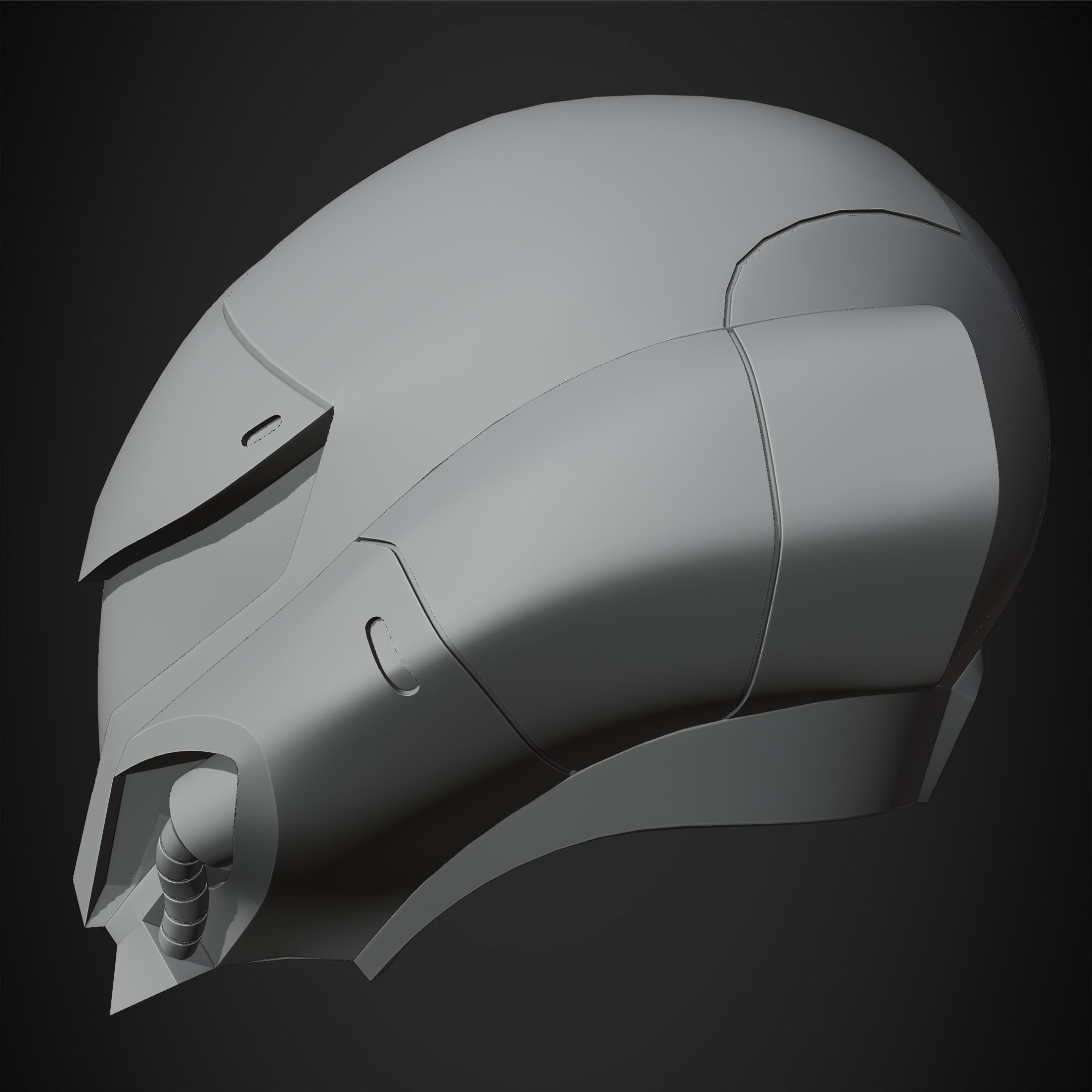 Metroid Samus Aran Power Suit Helmet for Cosplay 3D model 3D printable ...
