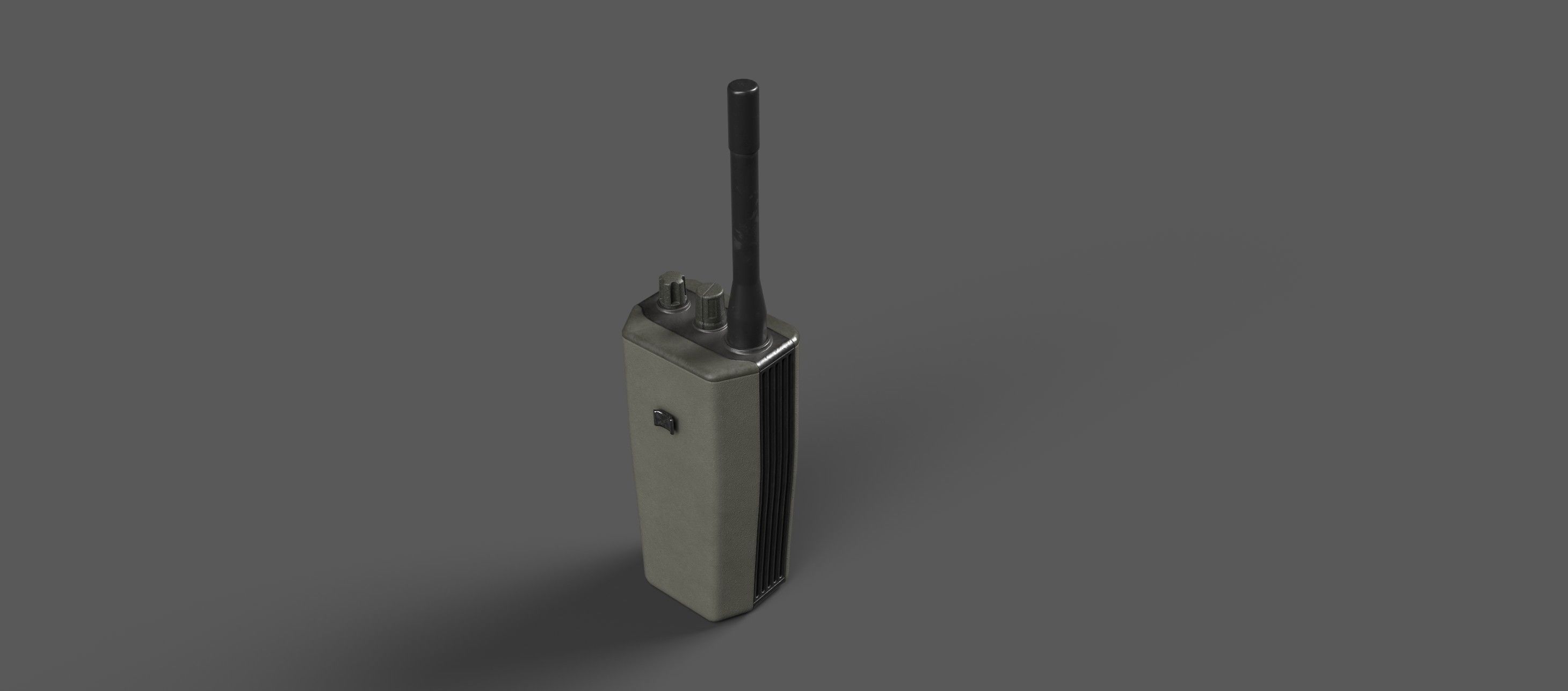 3D model Military Radio and holster - 4k PBR ORM - 3D model Unreal ...