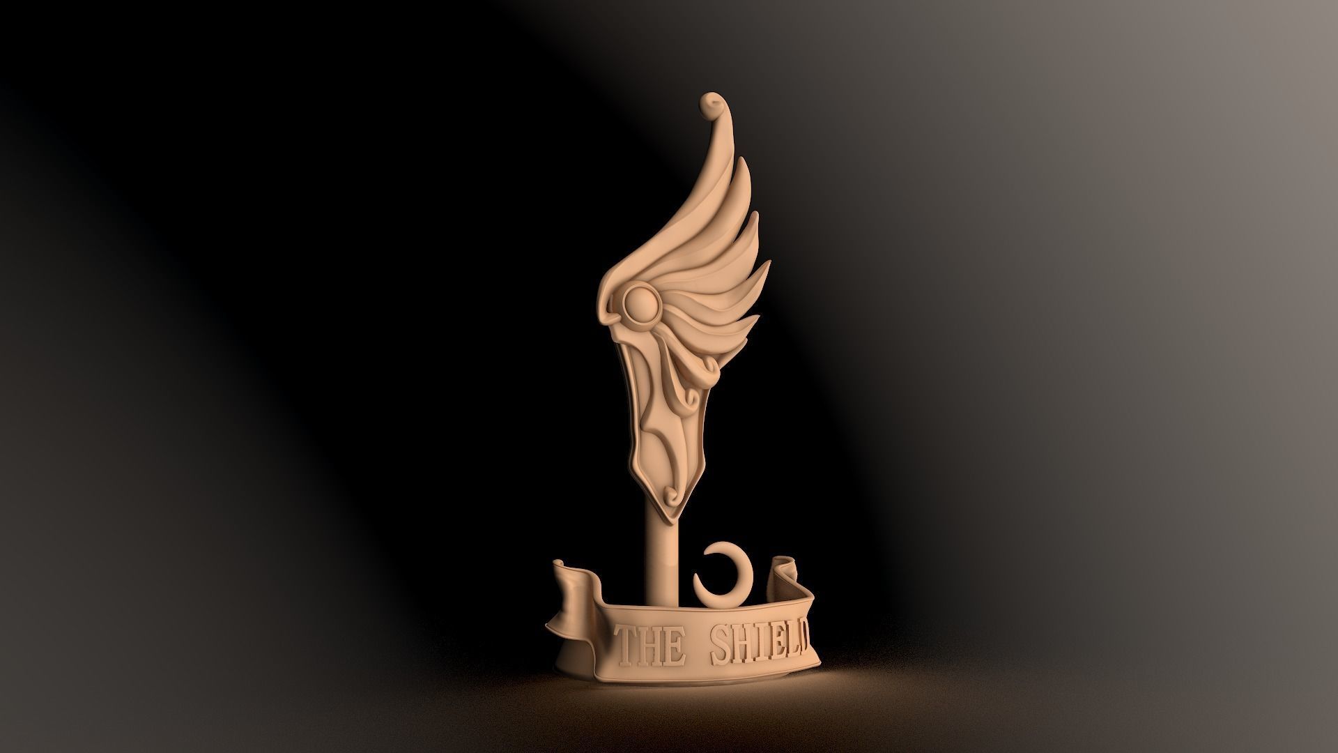 THE SHIELD SAKURA CARD CAPTOR 3D model 3D printable | CGTrader