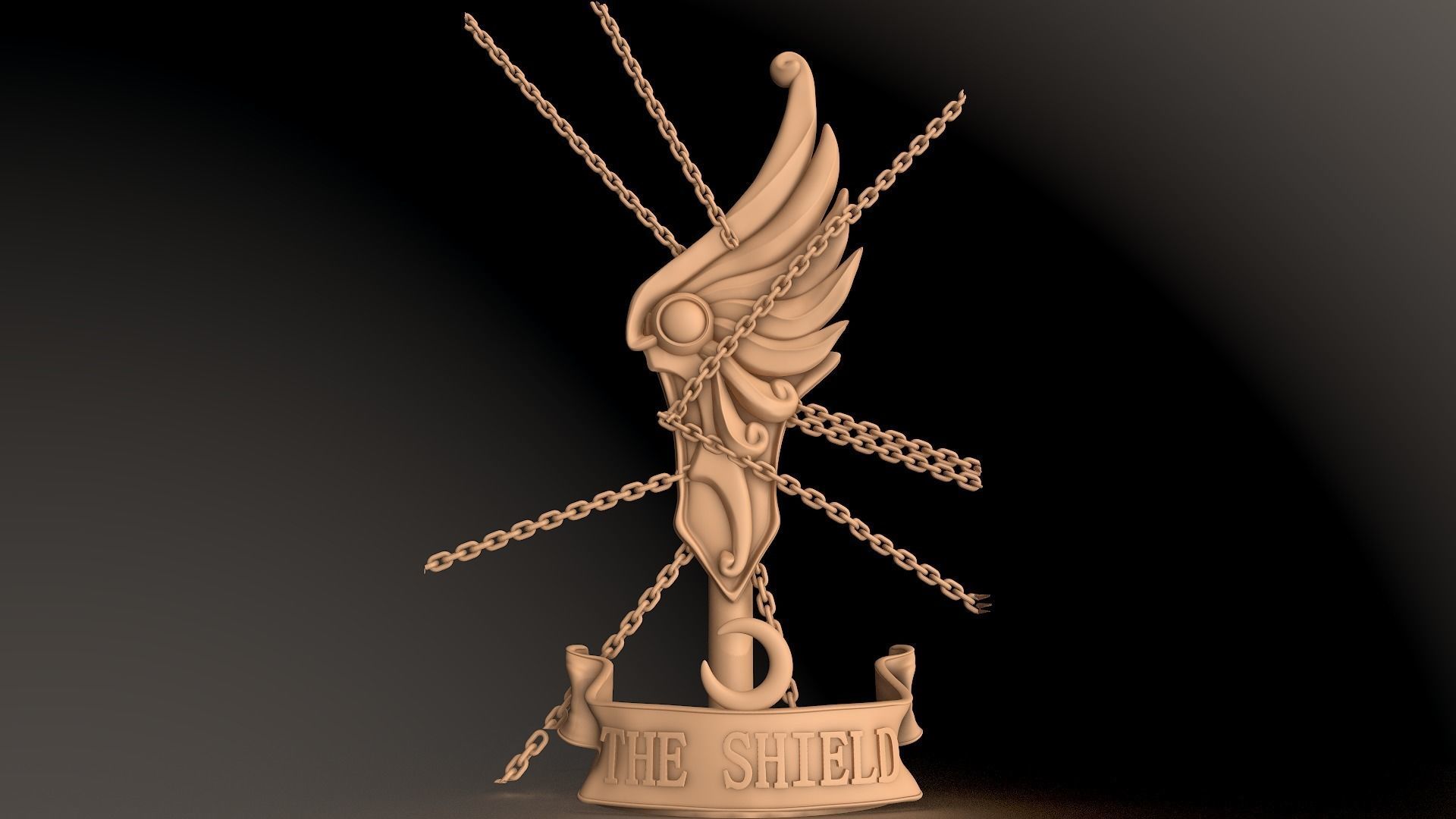 THE SHIELD SAKURA CARD CAPTOR 3D model 3D printable | CGTrader