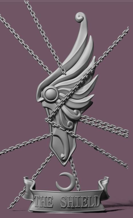 THE SHIELD SAKURA CARD CAPTOR 3D model 3D printable | CGTrader